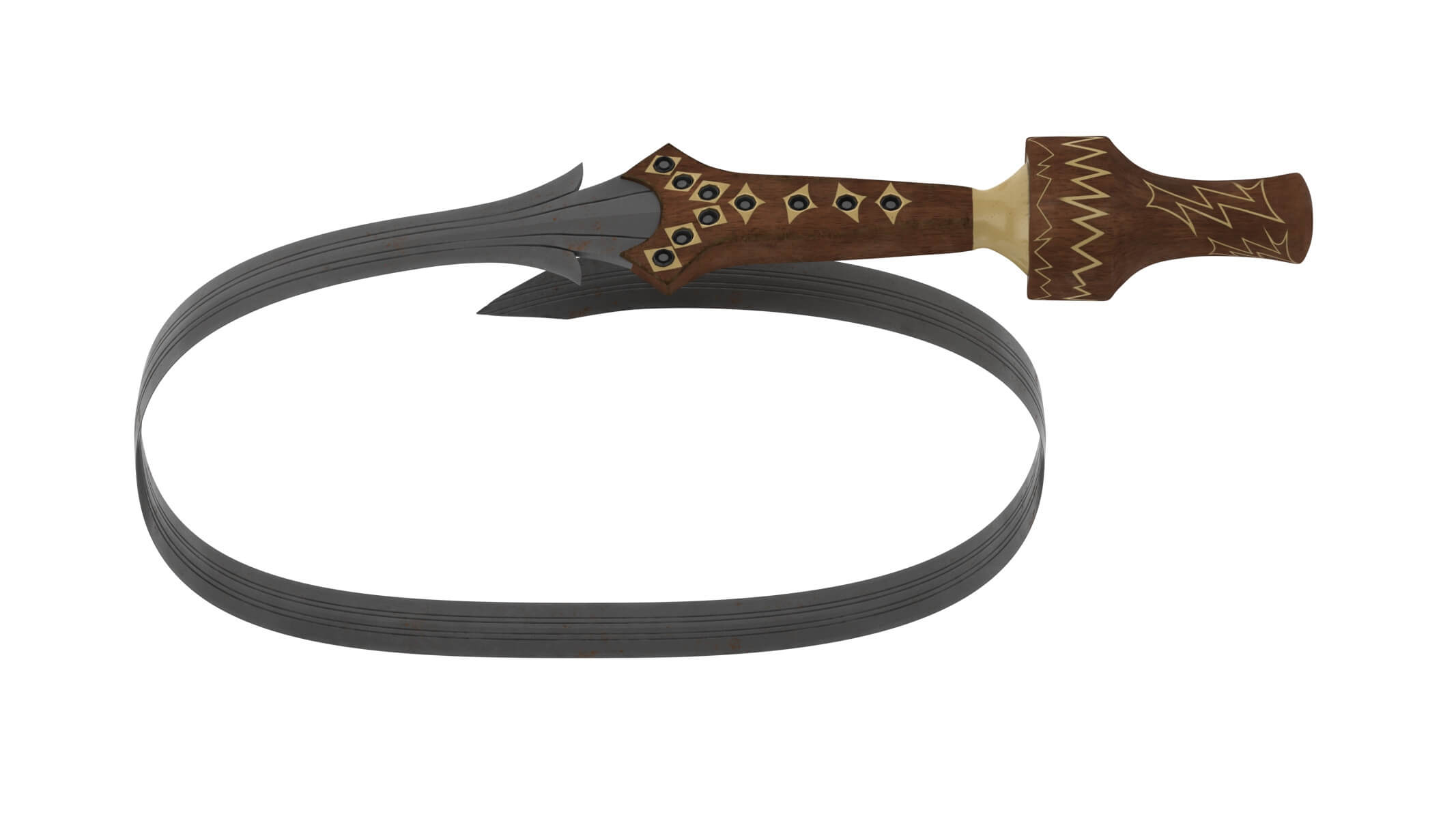 Urumi Sword - 3D Model by frezzy