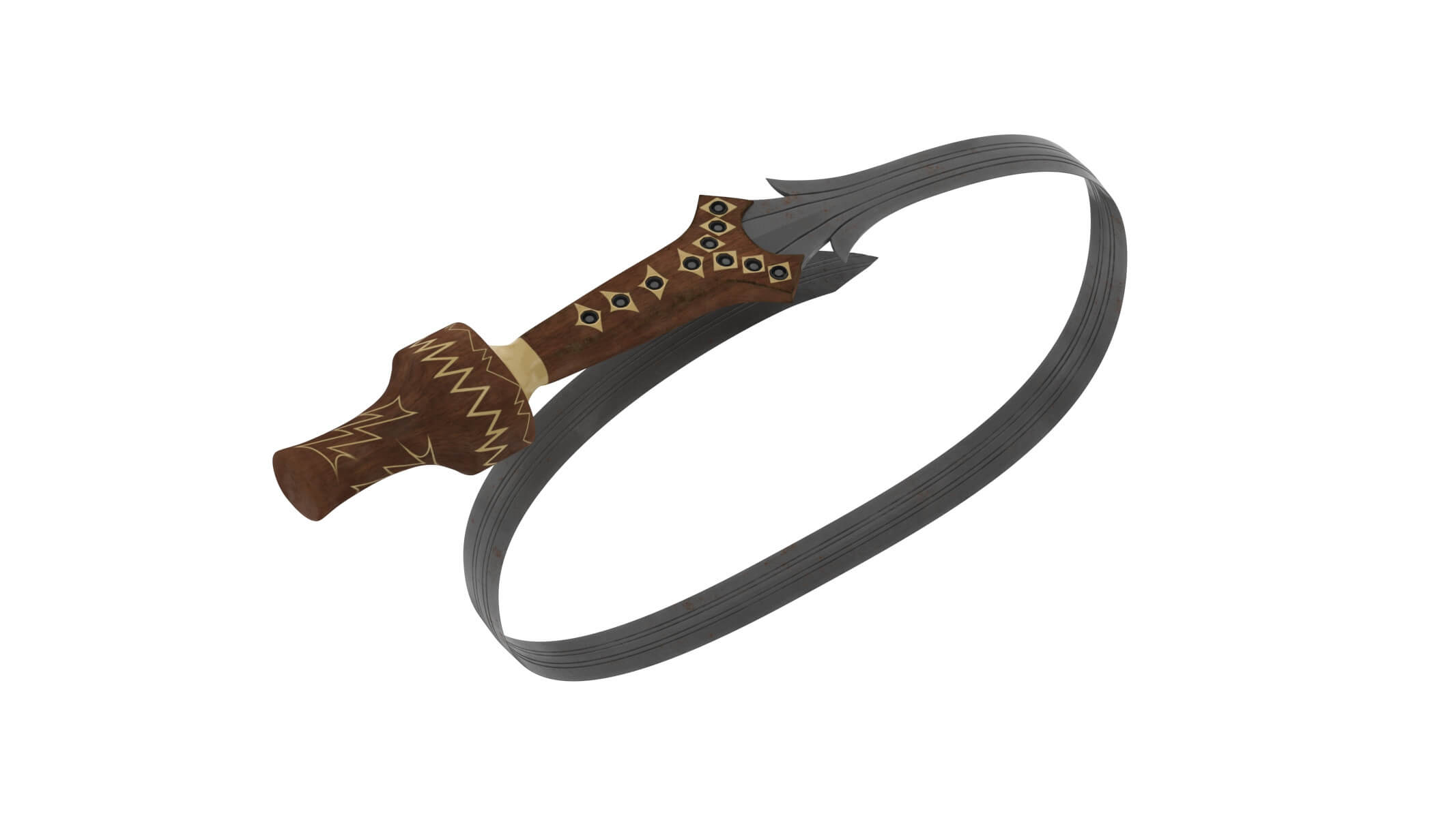 Urumi Sword - 3D Model by frezzy