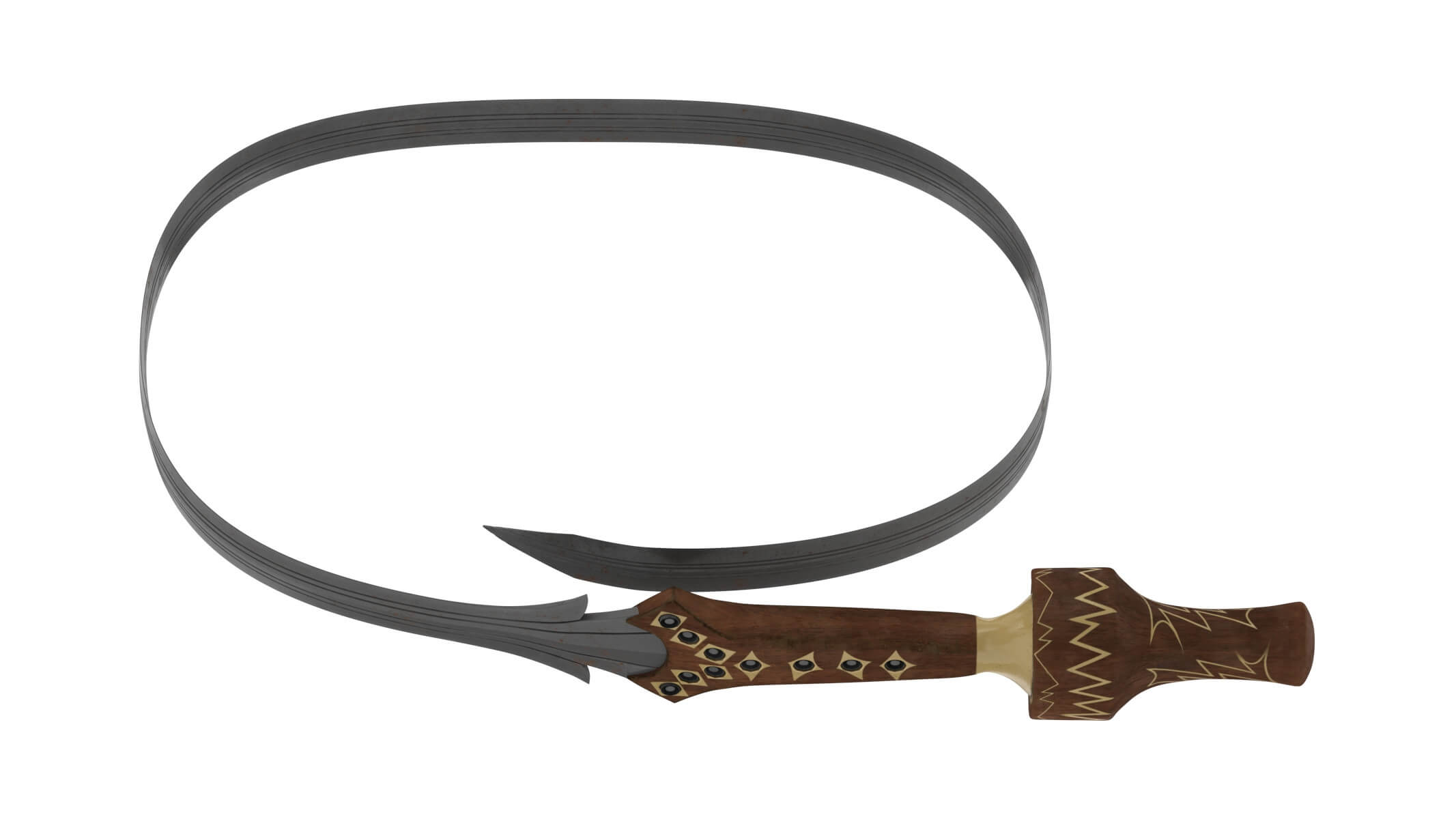 Urumi Sword - 3D Model by frezzy