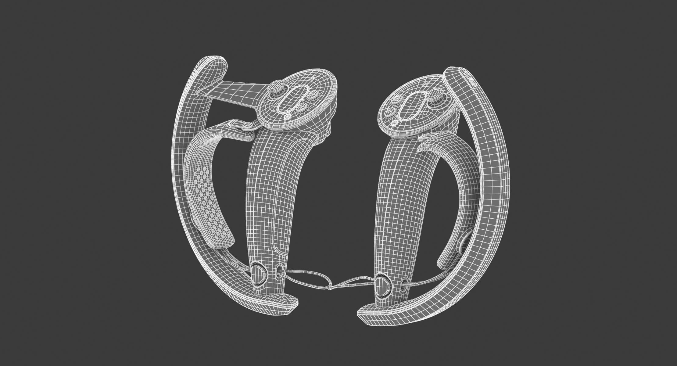 Valve Index Controllers - 3D Model by frezzy