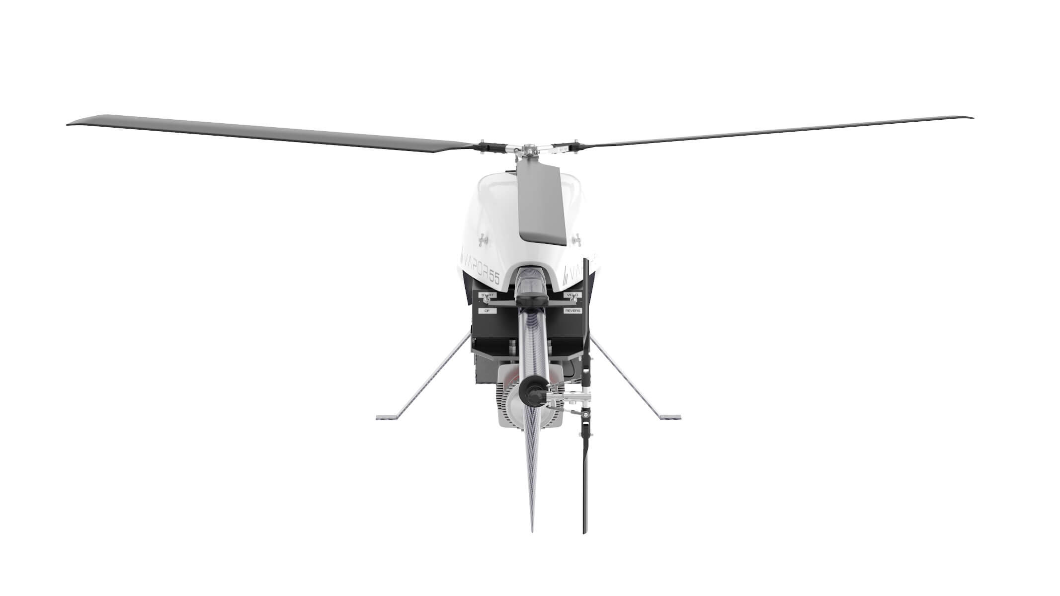 Vapor 55 UAV Helicopter - 3D Model by frezzy