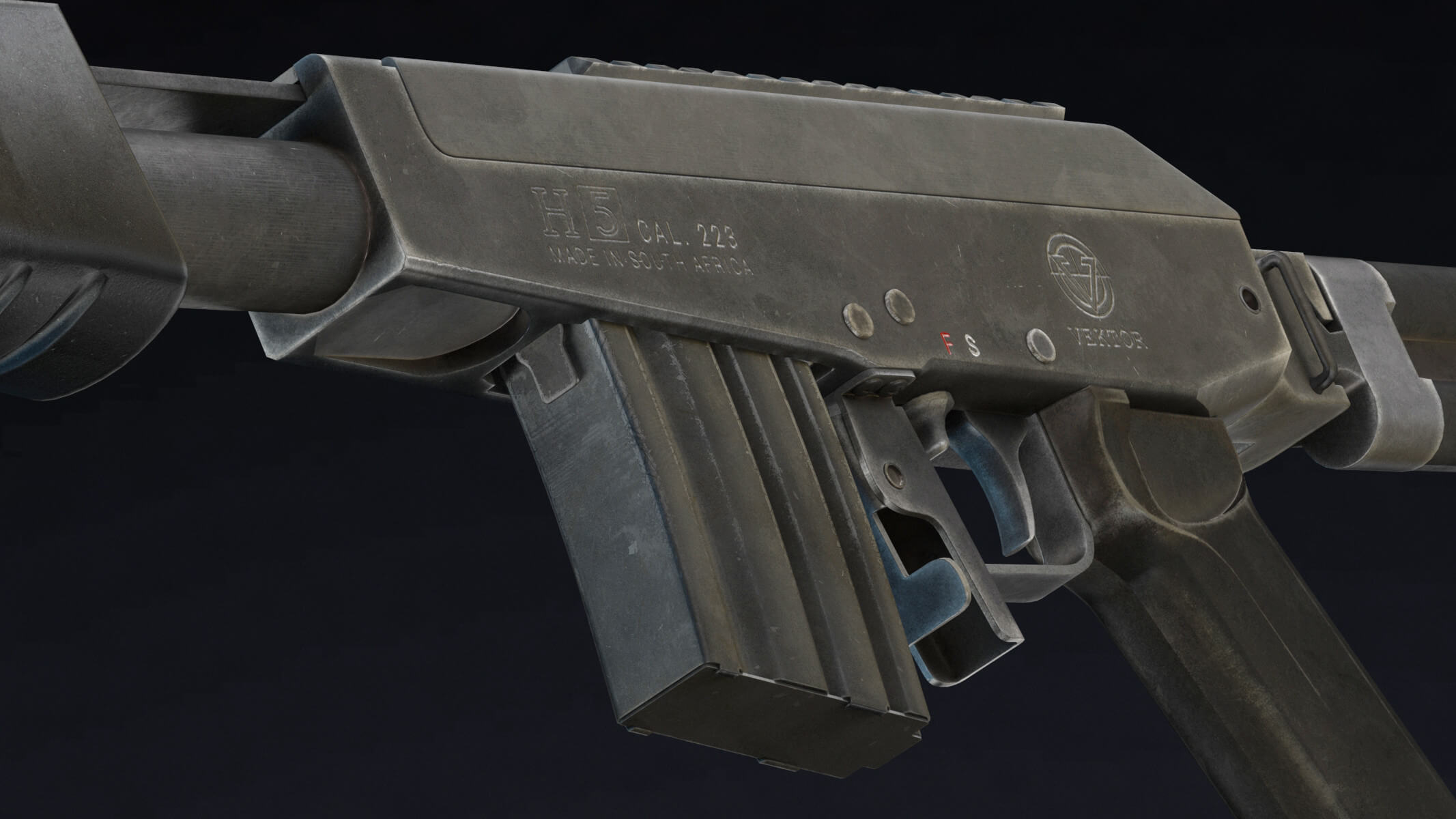 Vektor H5 Low Poly - 3D Model by frezzy