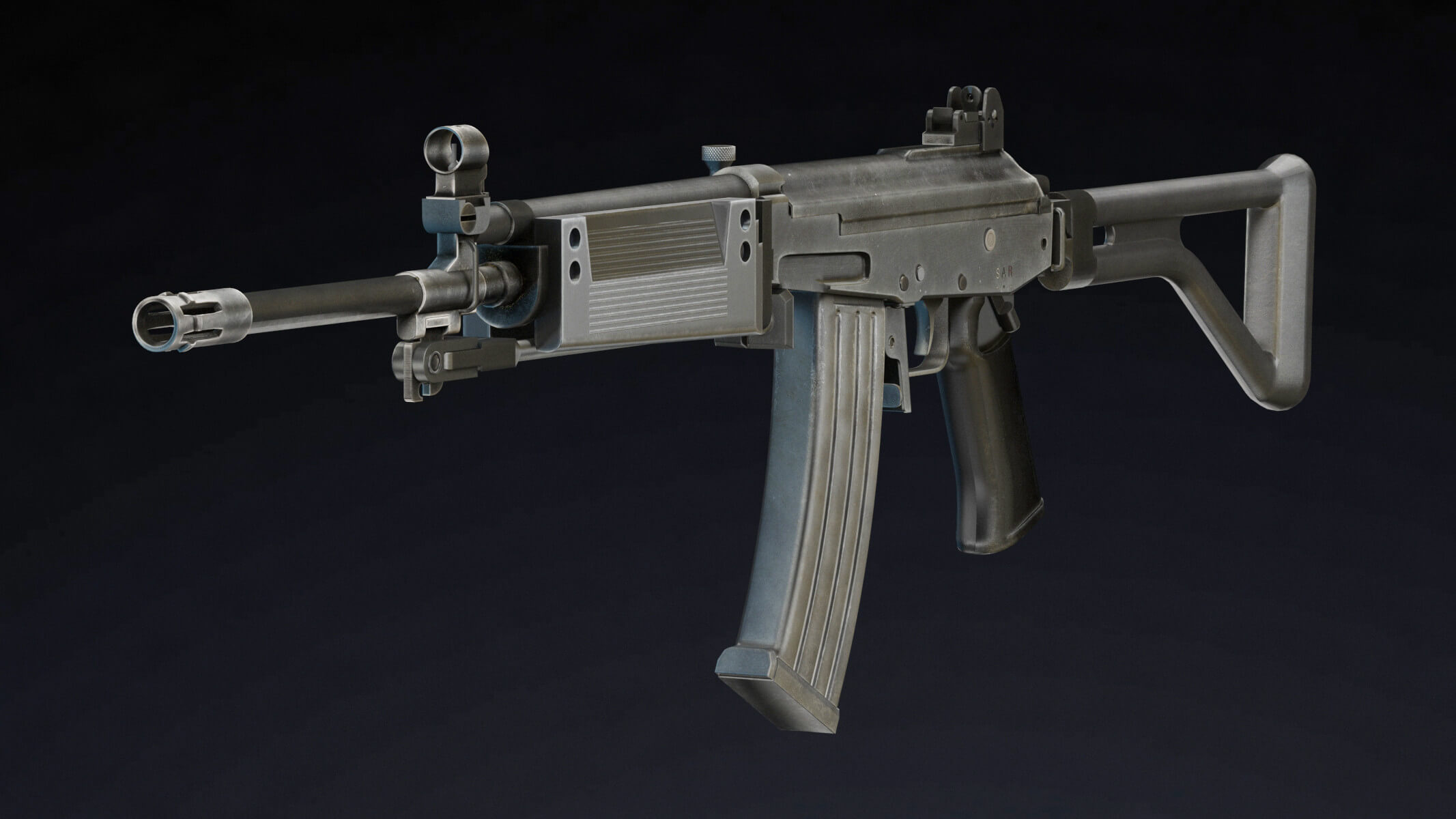 Vektor R4 Low Poly - 3D Model by frezzy