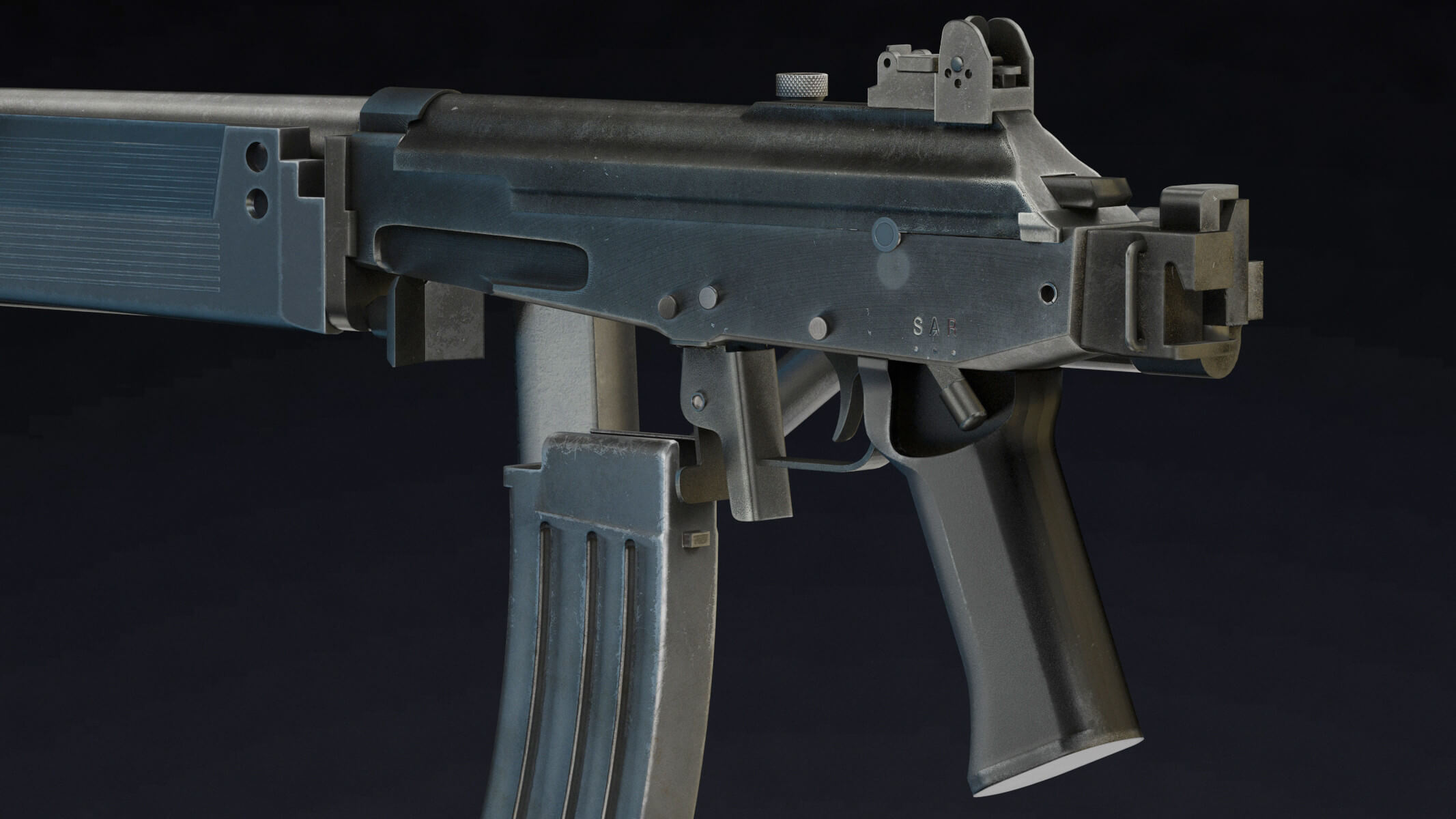 Vektor R4 Low Poly - 3D Model by frezzy