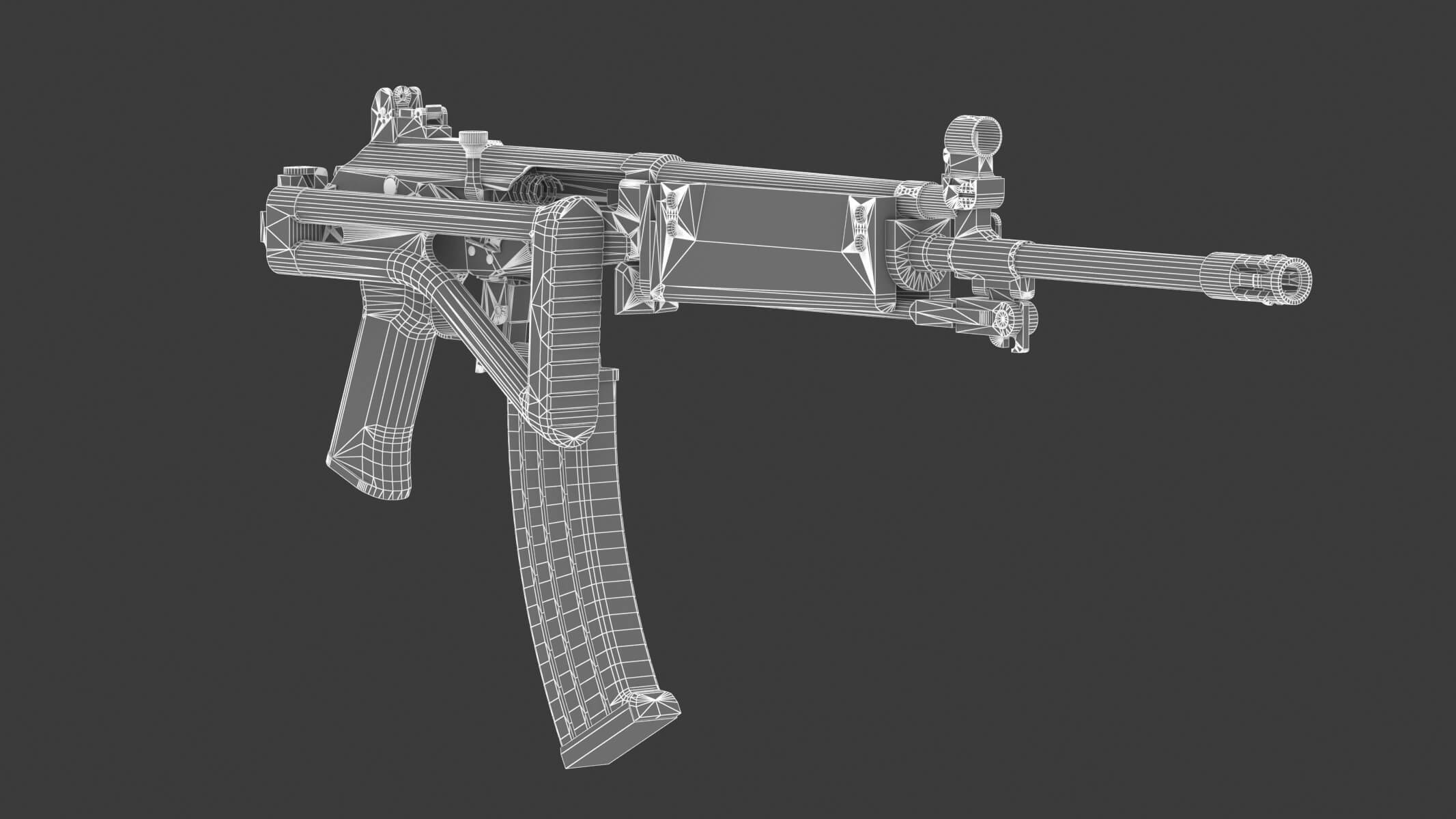 Vektor R4 Low Poly - 3D Model by frezzy