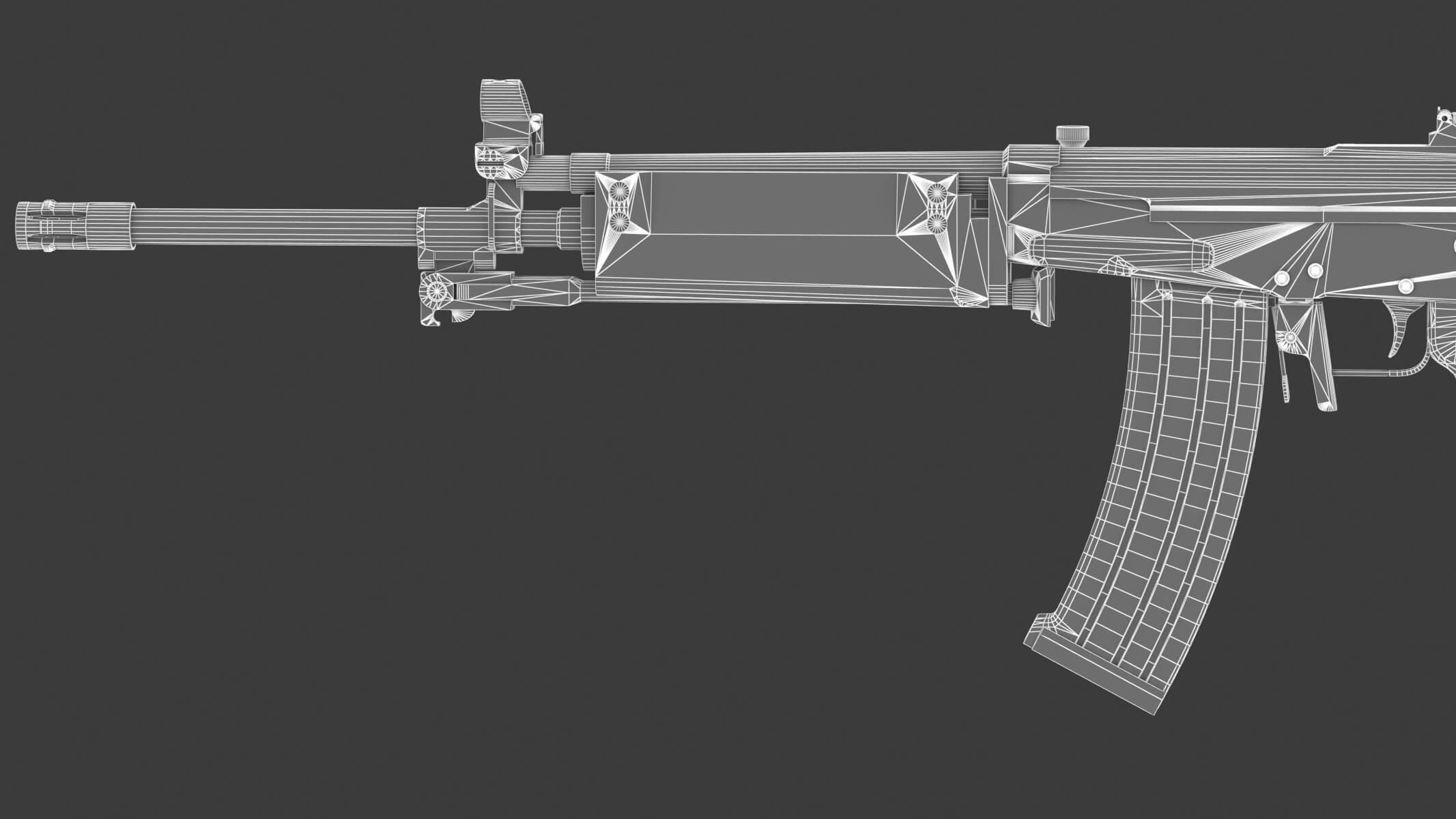 Vektor R4 Low Poly - 3D Model by frezzy