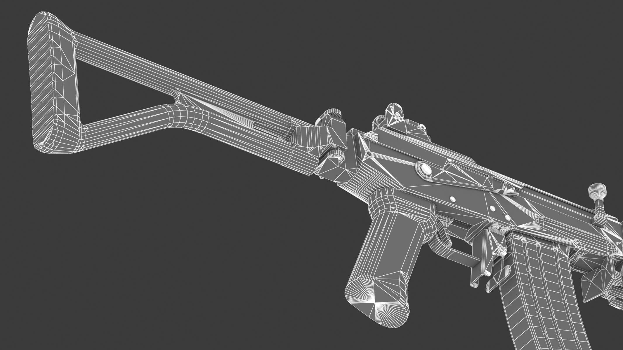 Vektor R4 Low Poly - 3D Model by frezzy