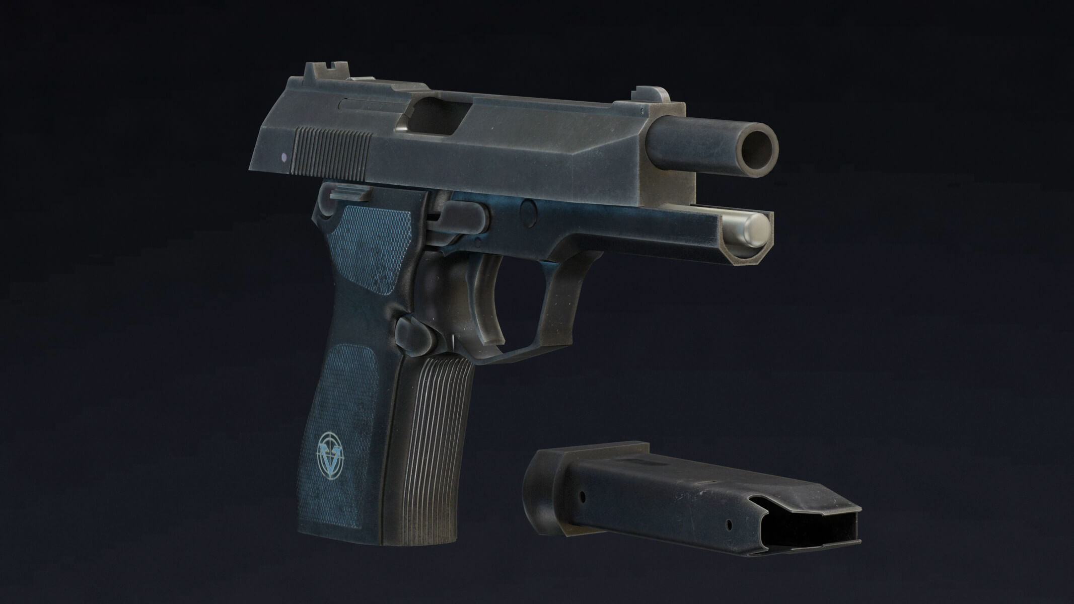 Vektor SP1 Low Poly - 3D Model by frezzy