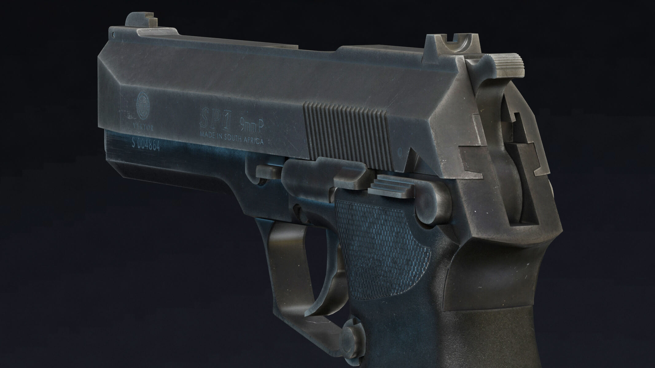 Vektor SP1 Low Poly - 3D Model by frezzy