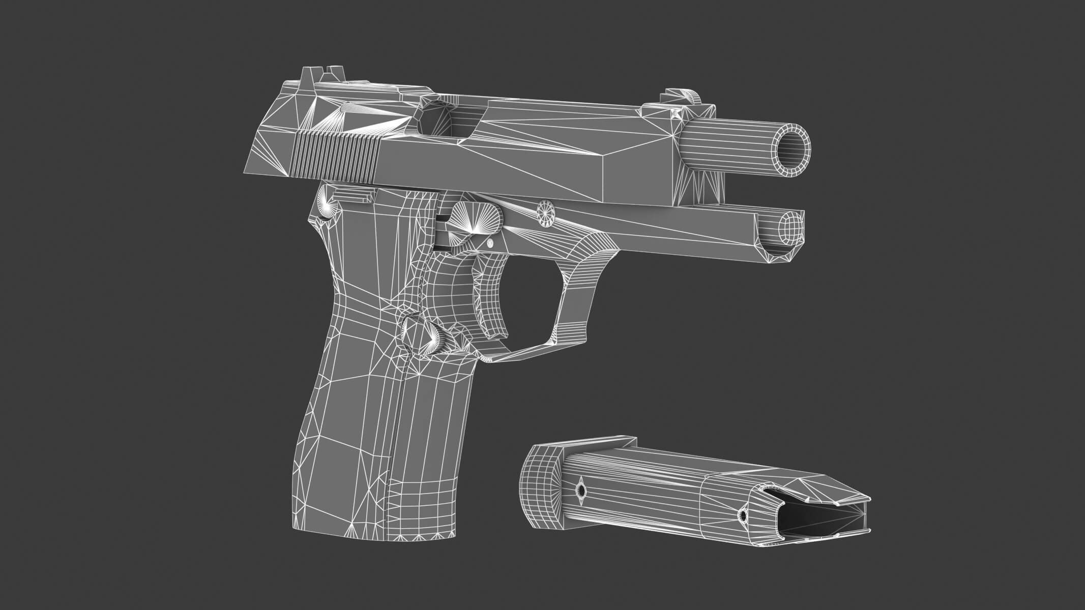 Vektor SP1 Low Poly - 3D Model by frezzy