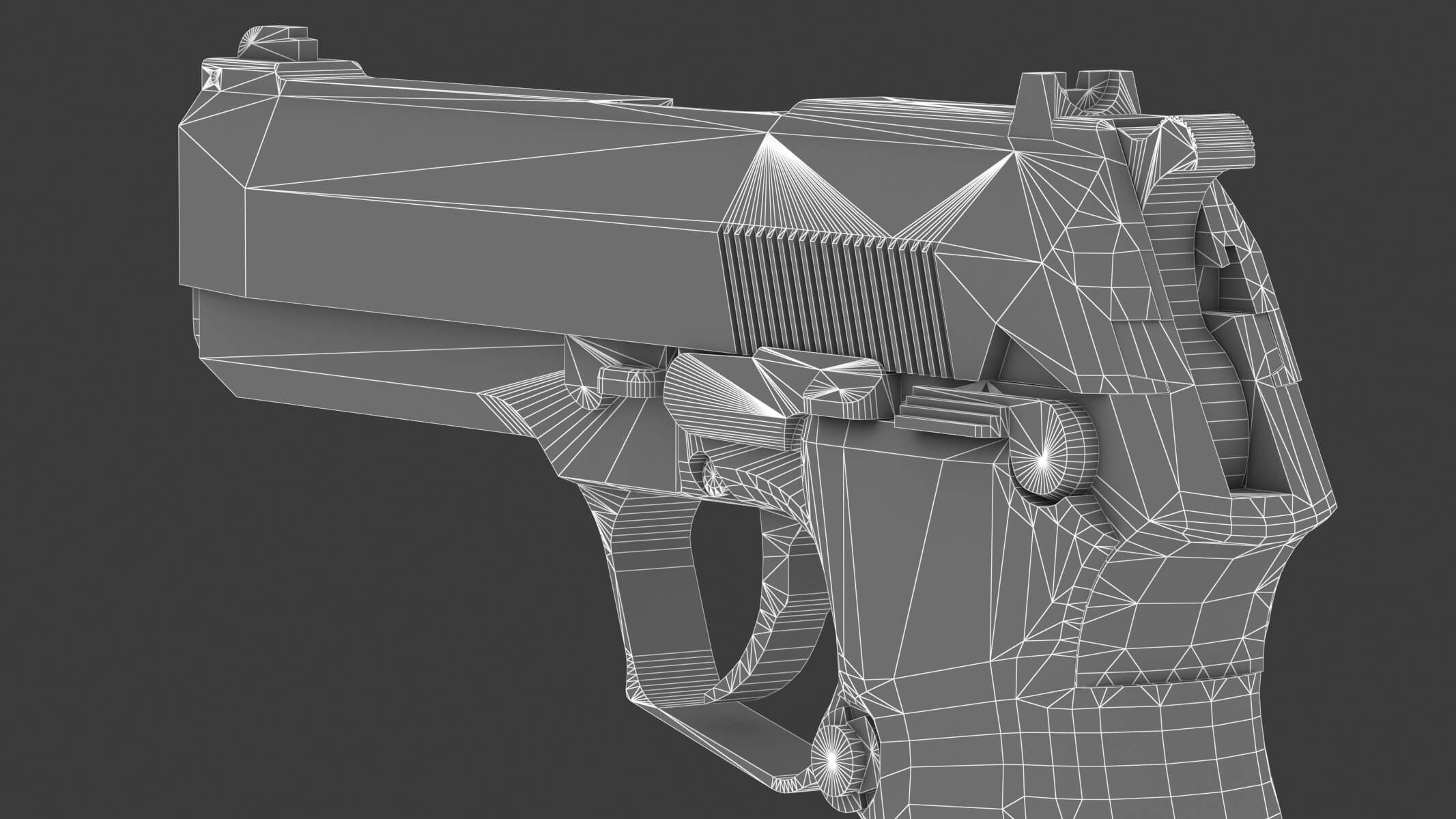 Vektor SP1 Low Poly - 3D Model by frezzy