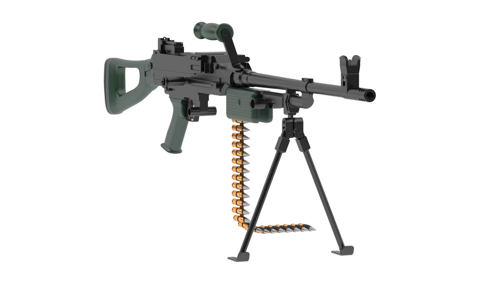 Vektor SS-77 3D Model by frezzy