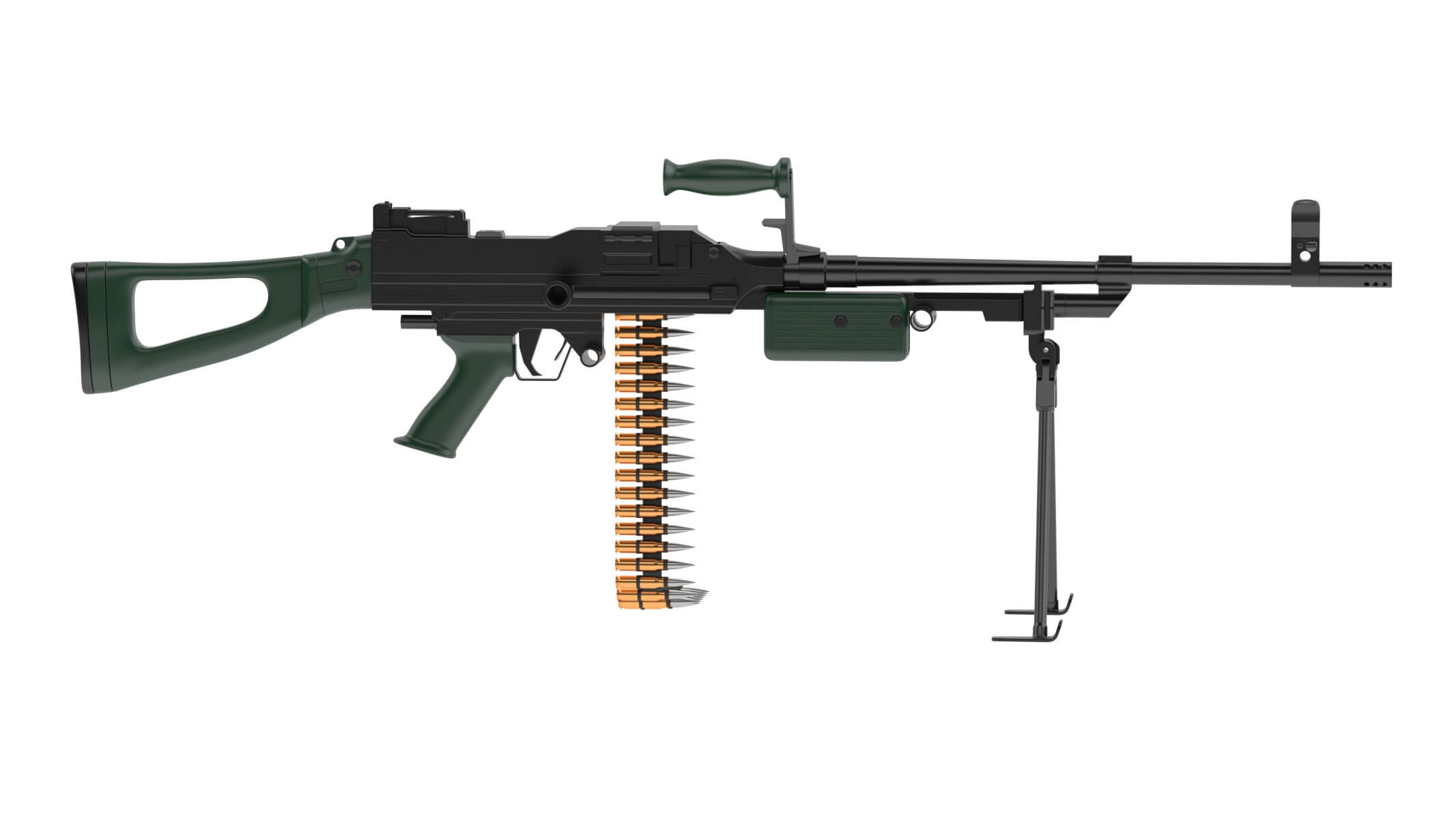 Vektor SS-77 3D Model by frezzy