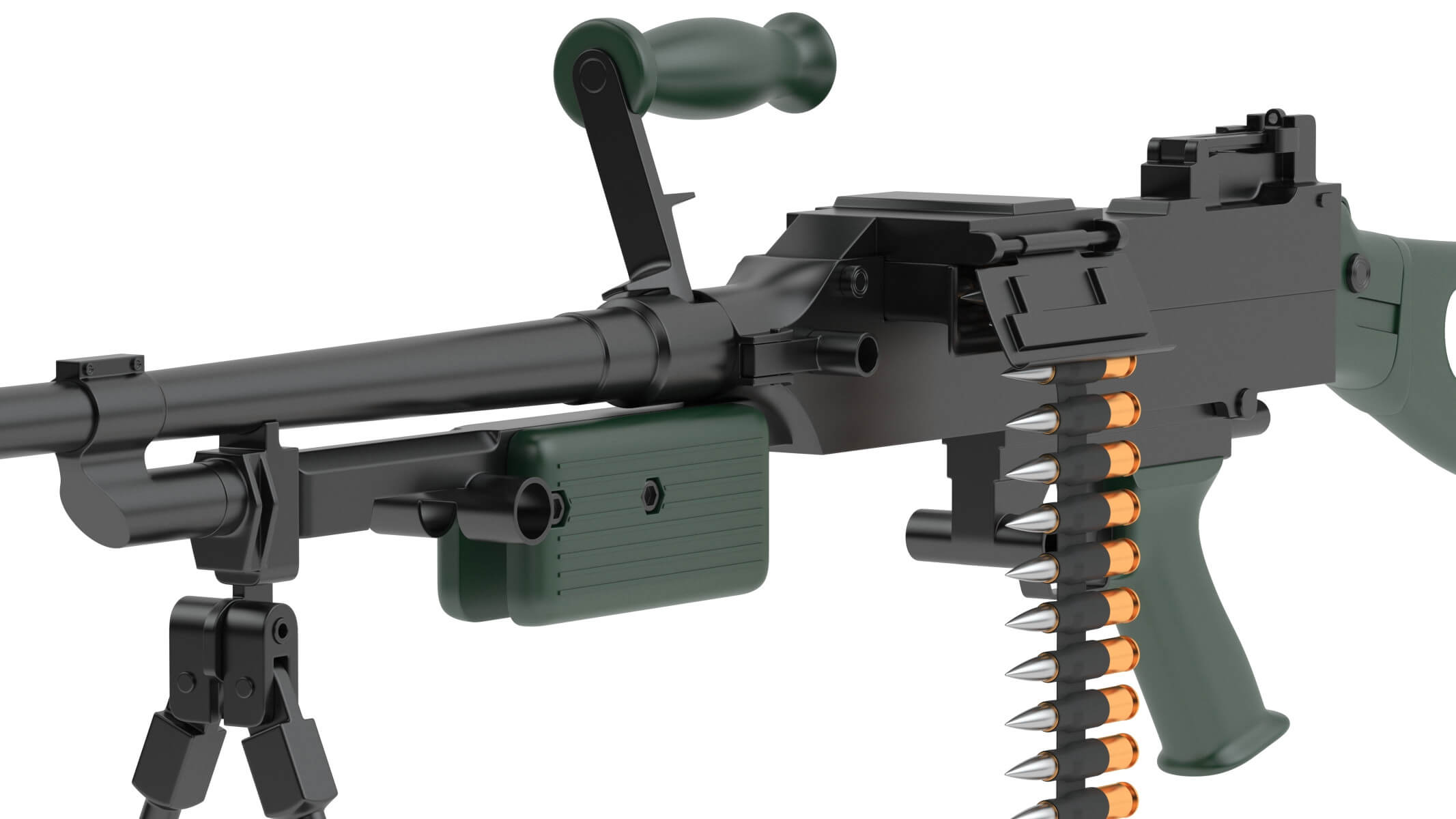 Vektor SS-77 3D Model by frezzy