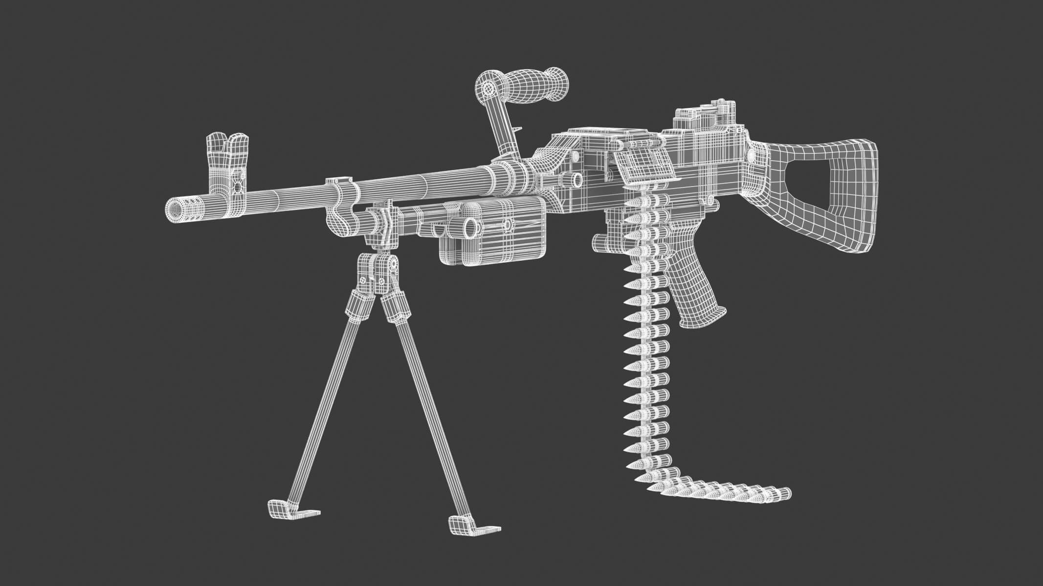 Vektor SS-77 3D Model by frezzy