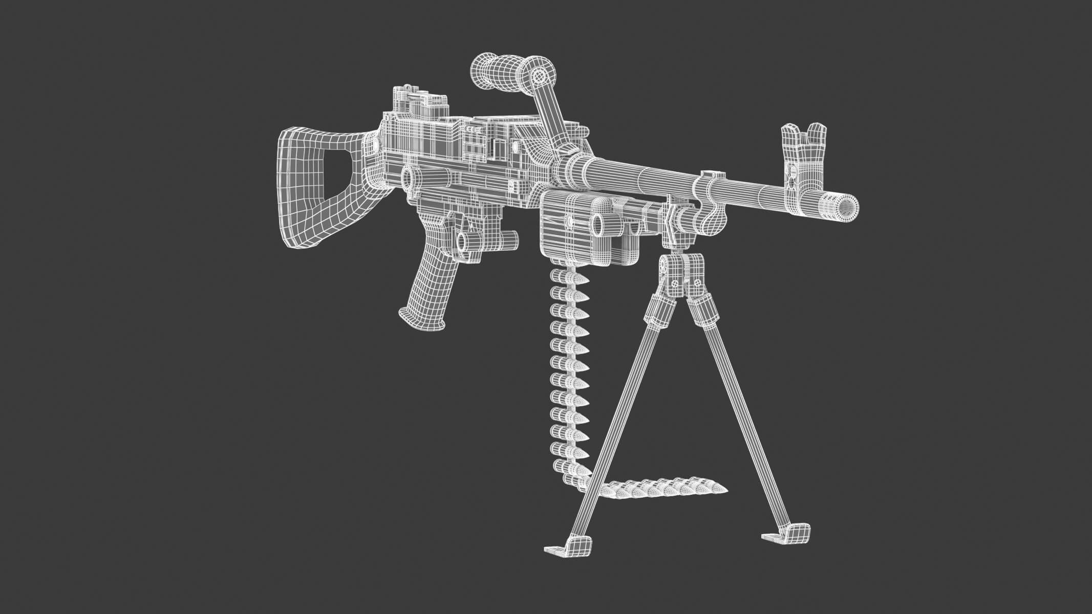 Vektor SS-77 3D Model by frezzy