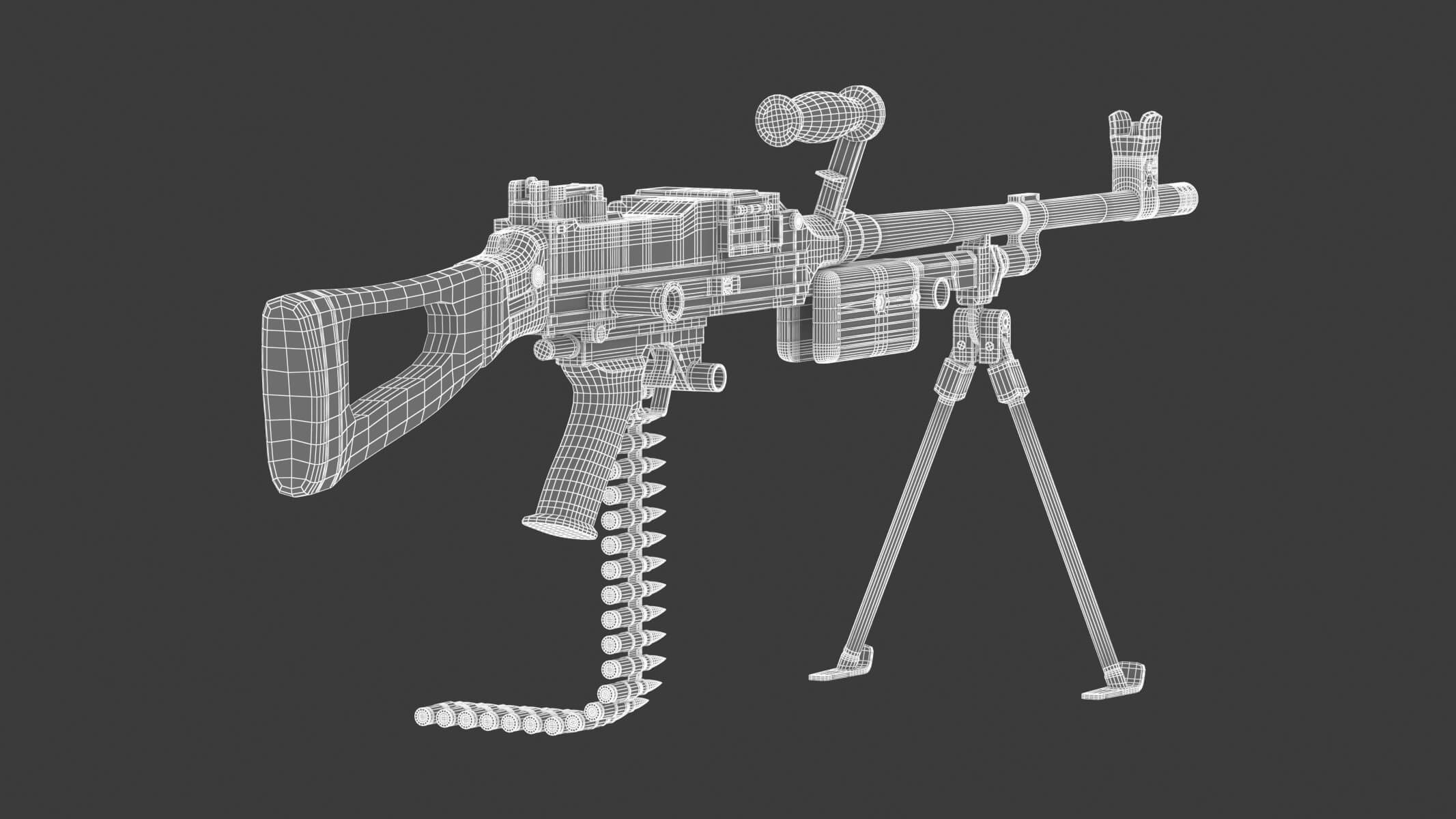 Vektor SS-77 3D Model by frezzy