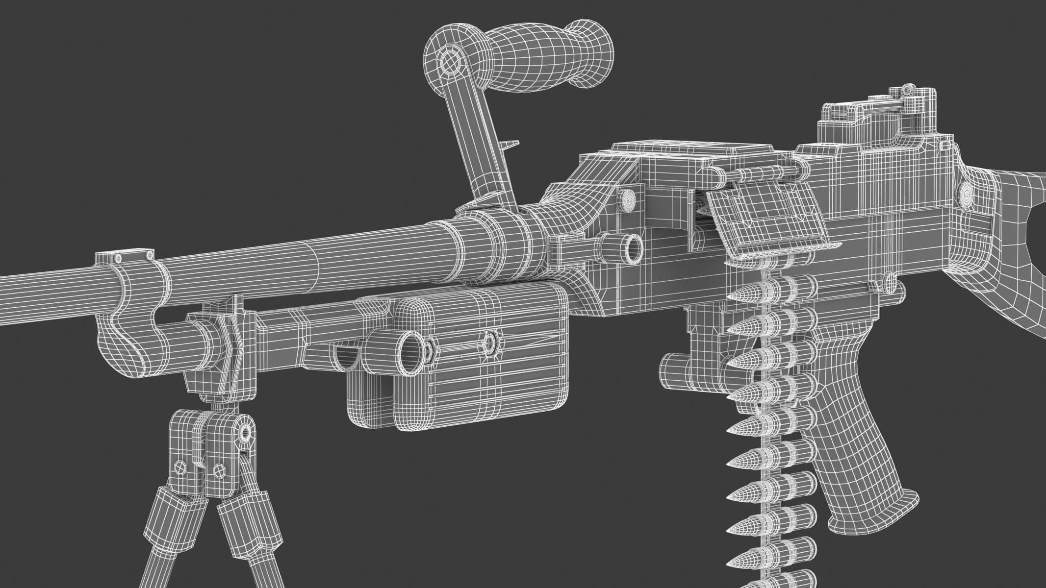 Vektor SS-77 3D Model by frezzy