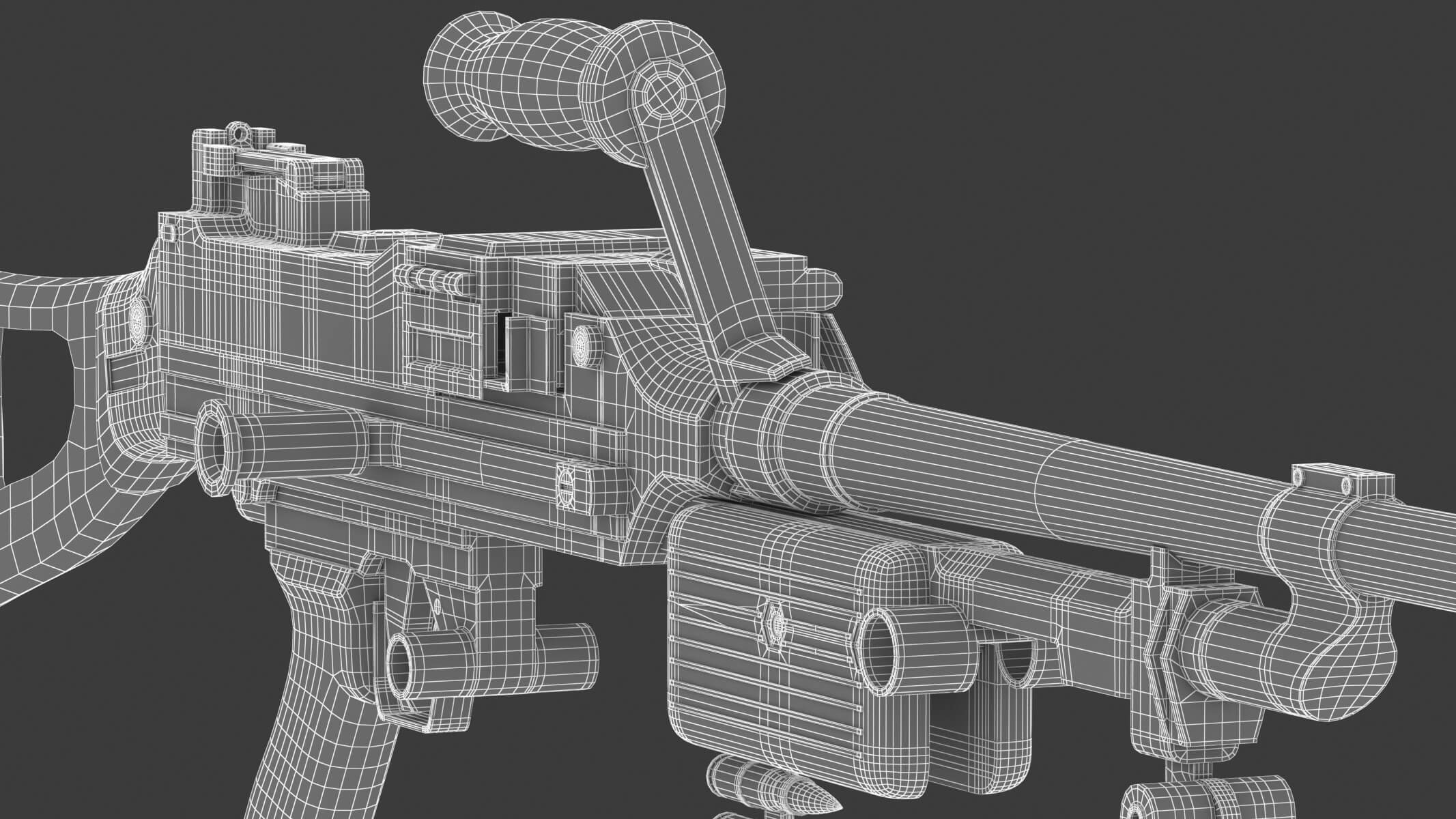 Vektor SS-77 3D Model by frezzy