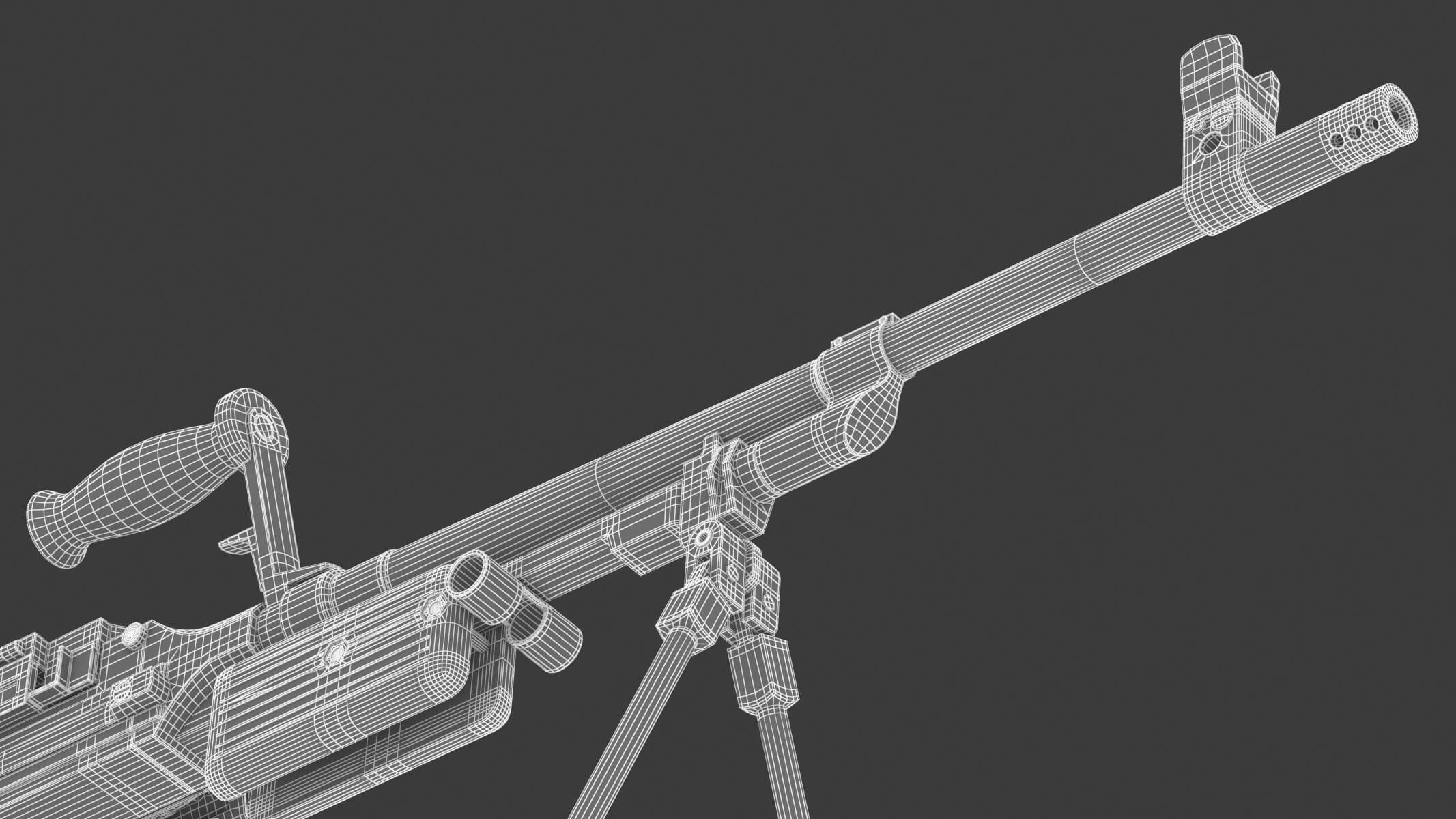 Vektor SS-77 3D Model by frezzy