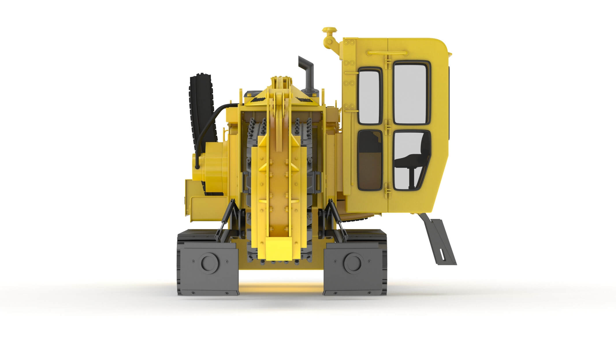 Vermeer T755Iii Pipeline Trencher - 3D Model by frezzy