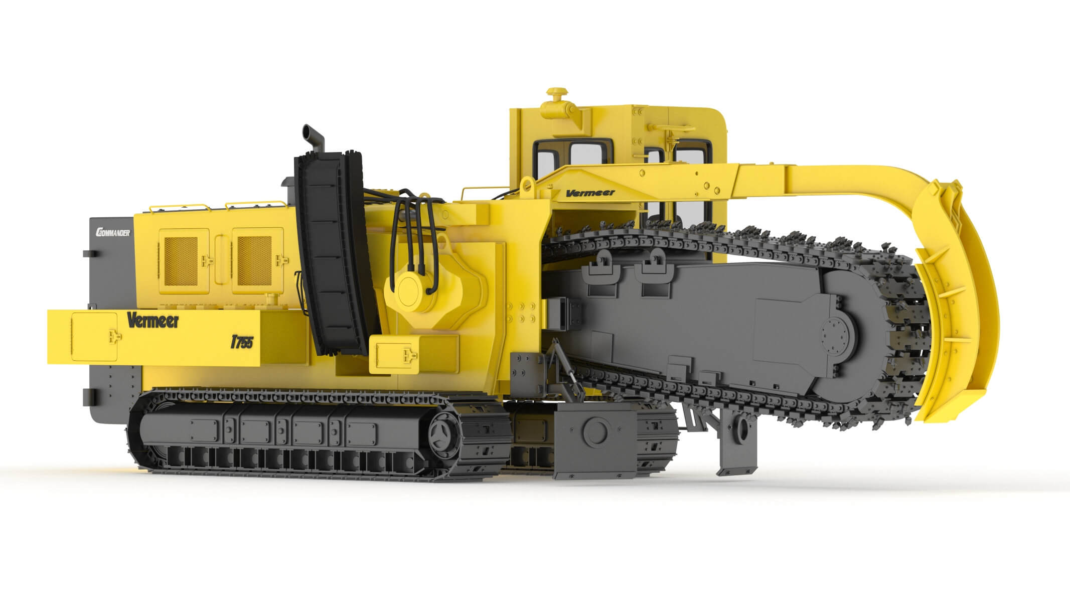 Vermeer T755Iii Pipeline Trencher - 3D Model by frezzy