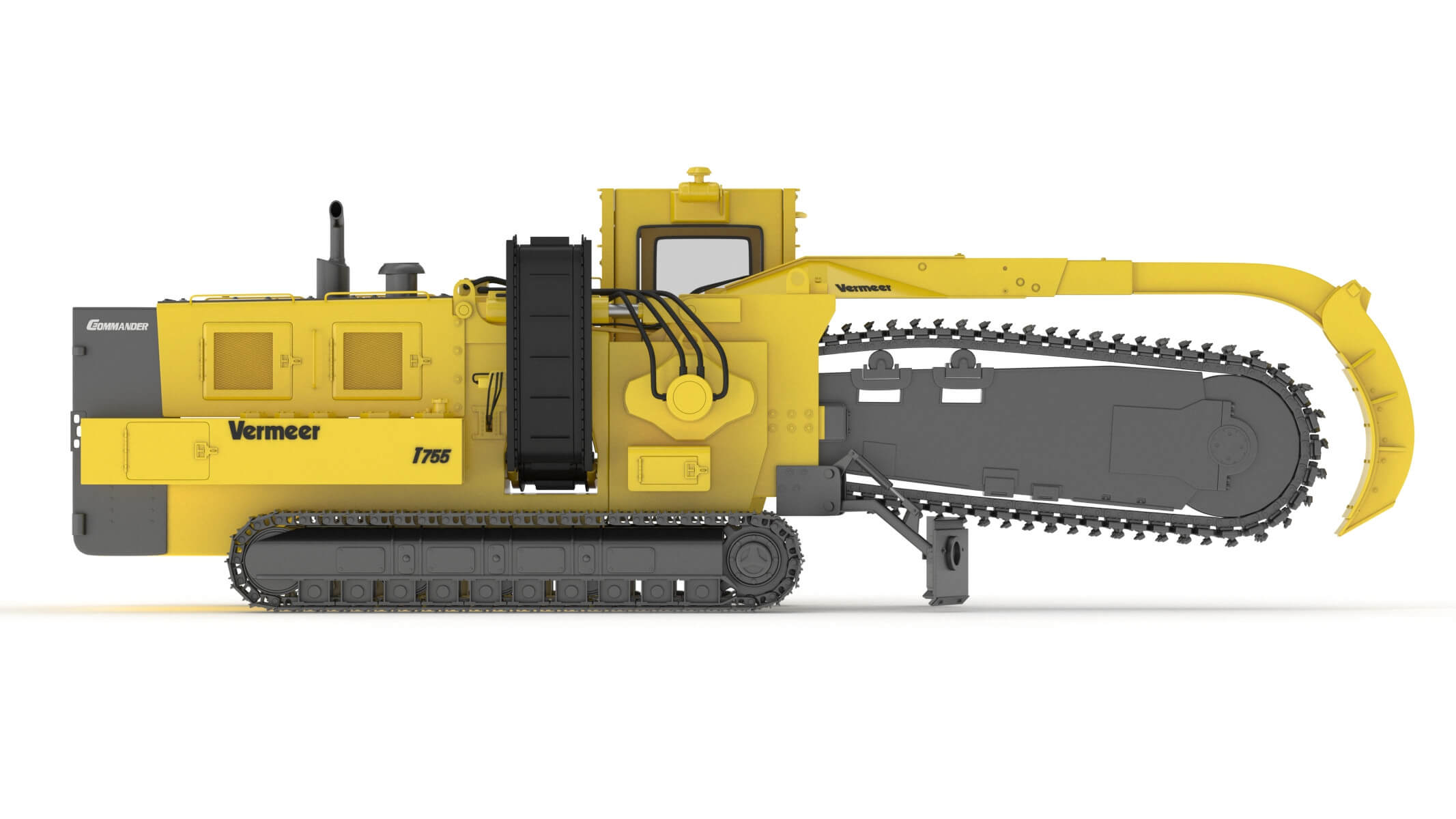 Vermeer T755Iii Pipeline Trencher - 3D Model by frezzy