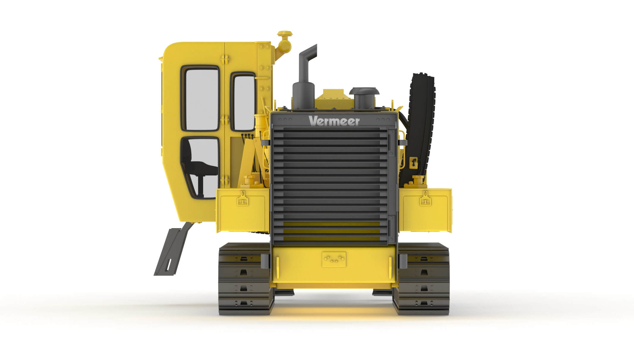 Vermeer T755Iii Pipeline Trencher - 3D Model by frezzy