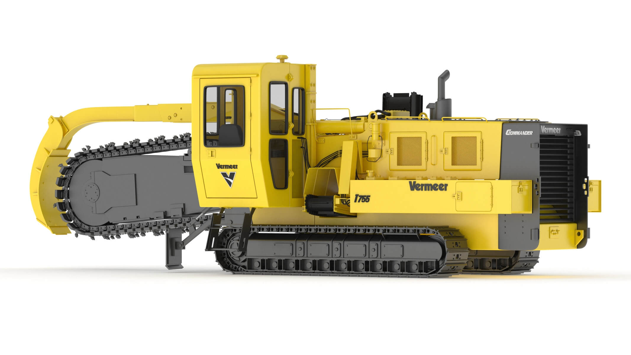 Vermeer T755Iii Pipeline Trencher - 3D Model by frezzy