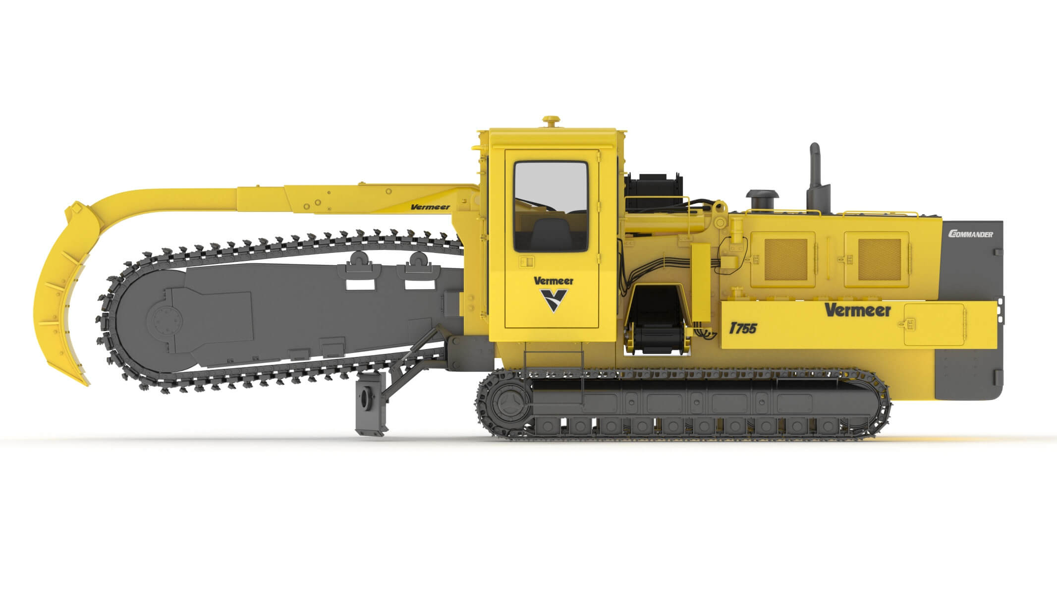 Vermeer T755Iii Pipeline Trencher - 3D Model by frezzy