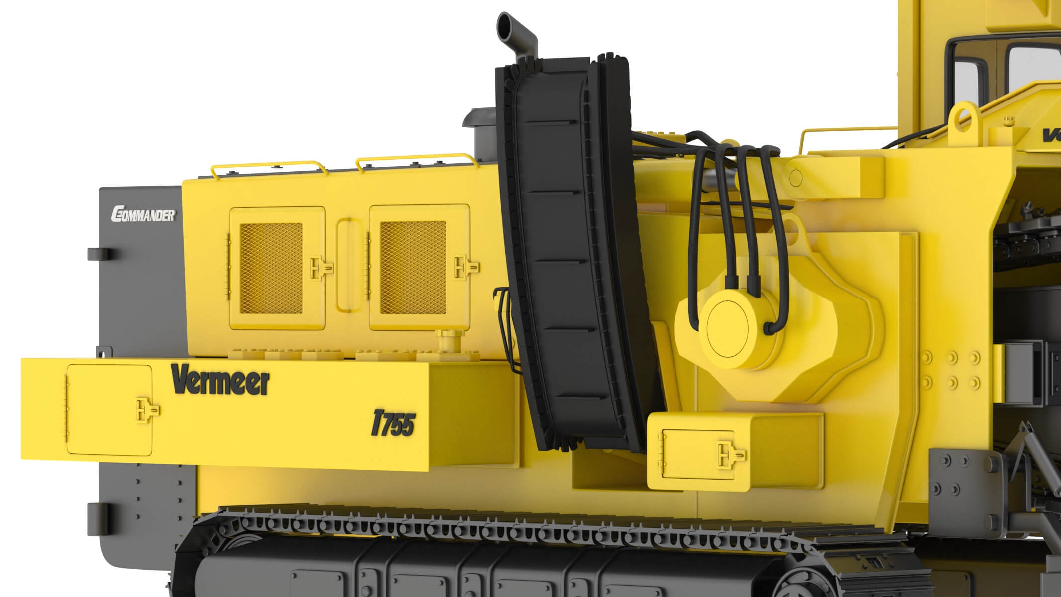 Vermeer T755Iii Pipeline Trencher - 3D Model by frezzy