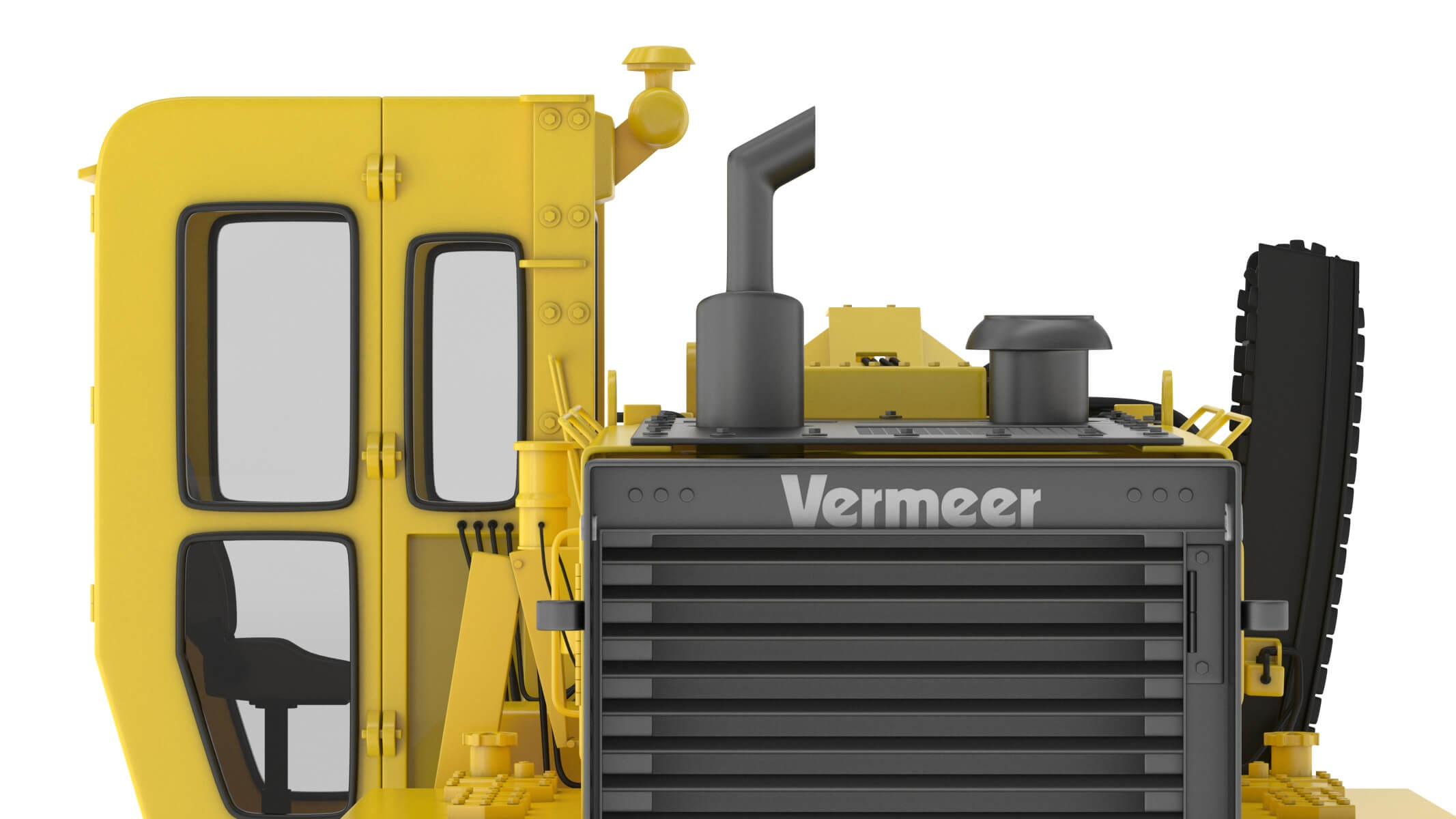 Vermeer T755Iii Pipeline Trencher - 3D Model by frezzy