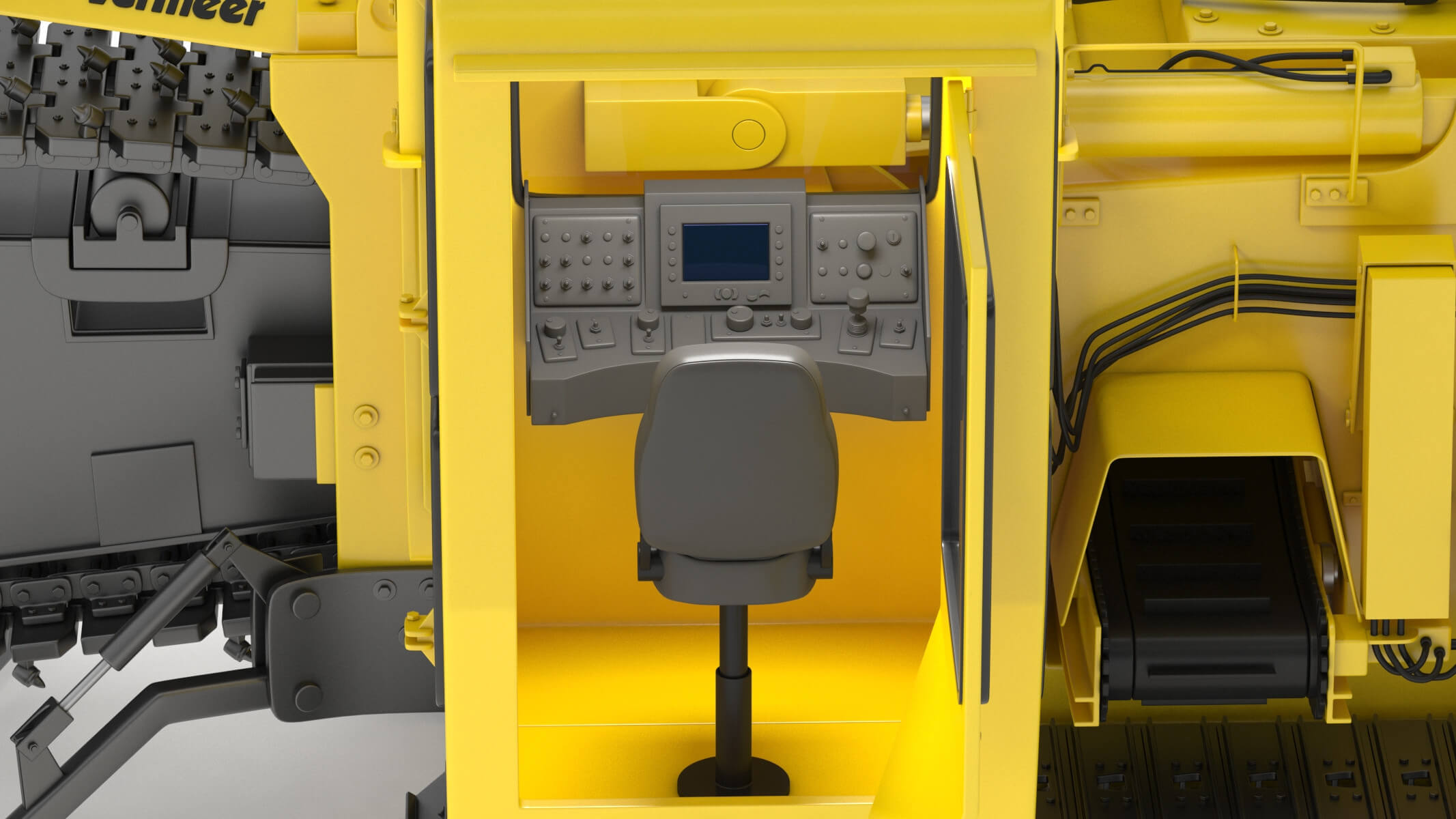Vermeer T755Iii Pipeline Trencher - 3D Model by frezzy