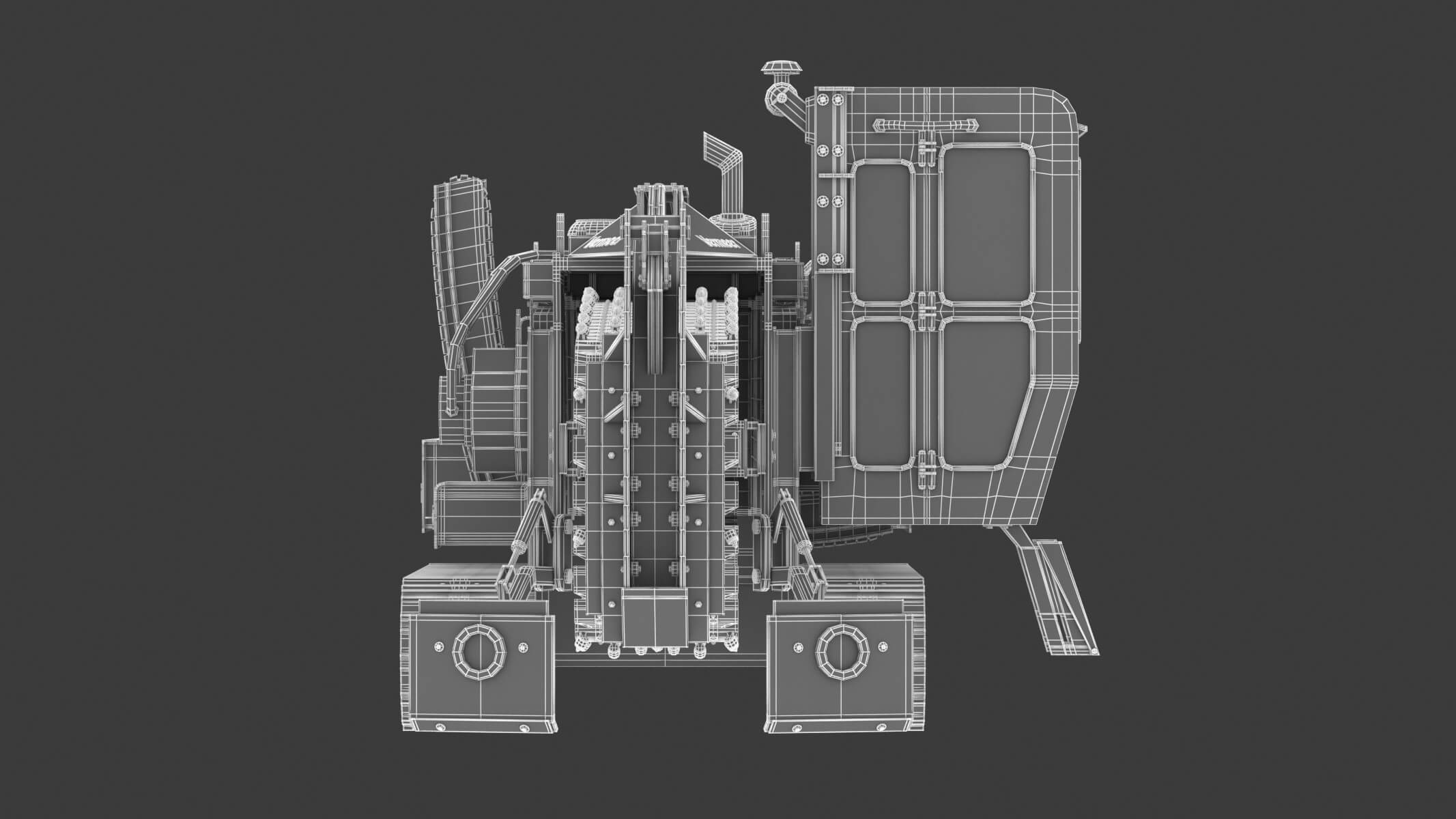 Vermeer T755Iii Pipeline Trencher - 3D Model by frezzy