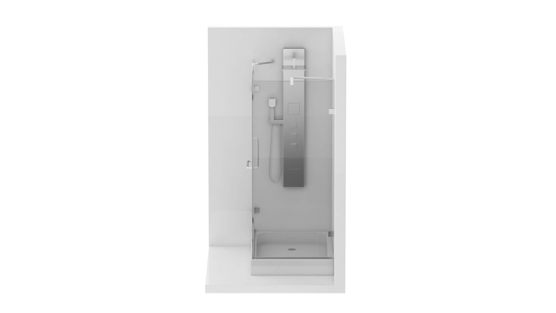 Vigo Monteray Shower Type 2 Shower - 3D Model by frezzy
