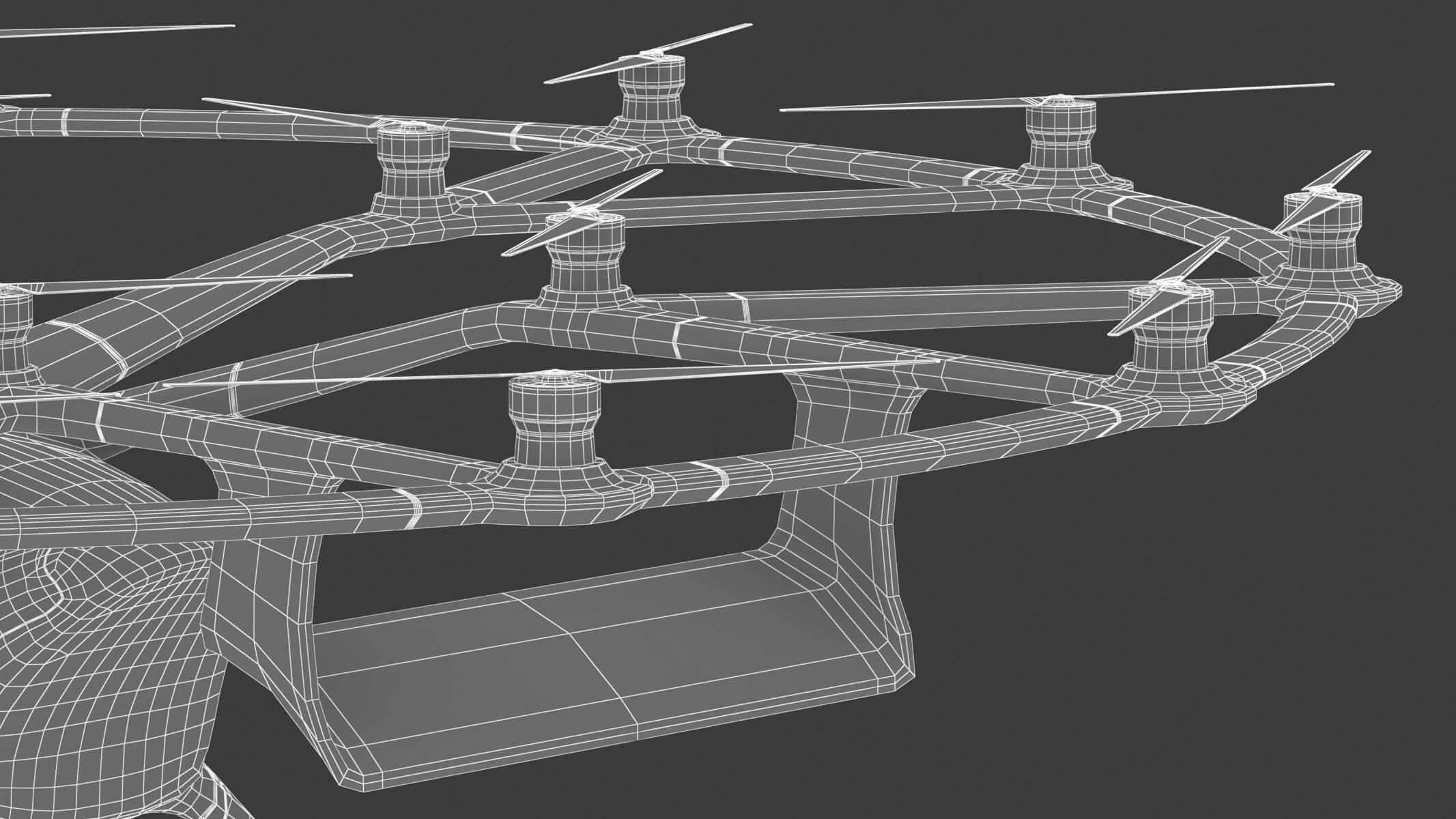 Volocity Electrically Powered Aircraft Taxi - 3D Model by frezzy