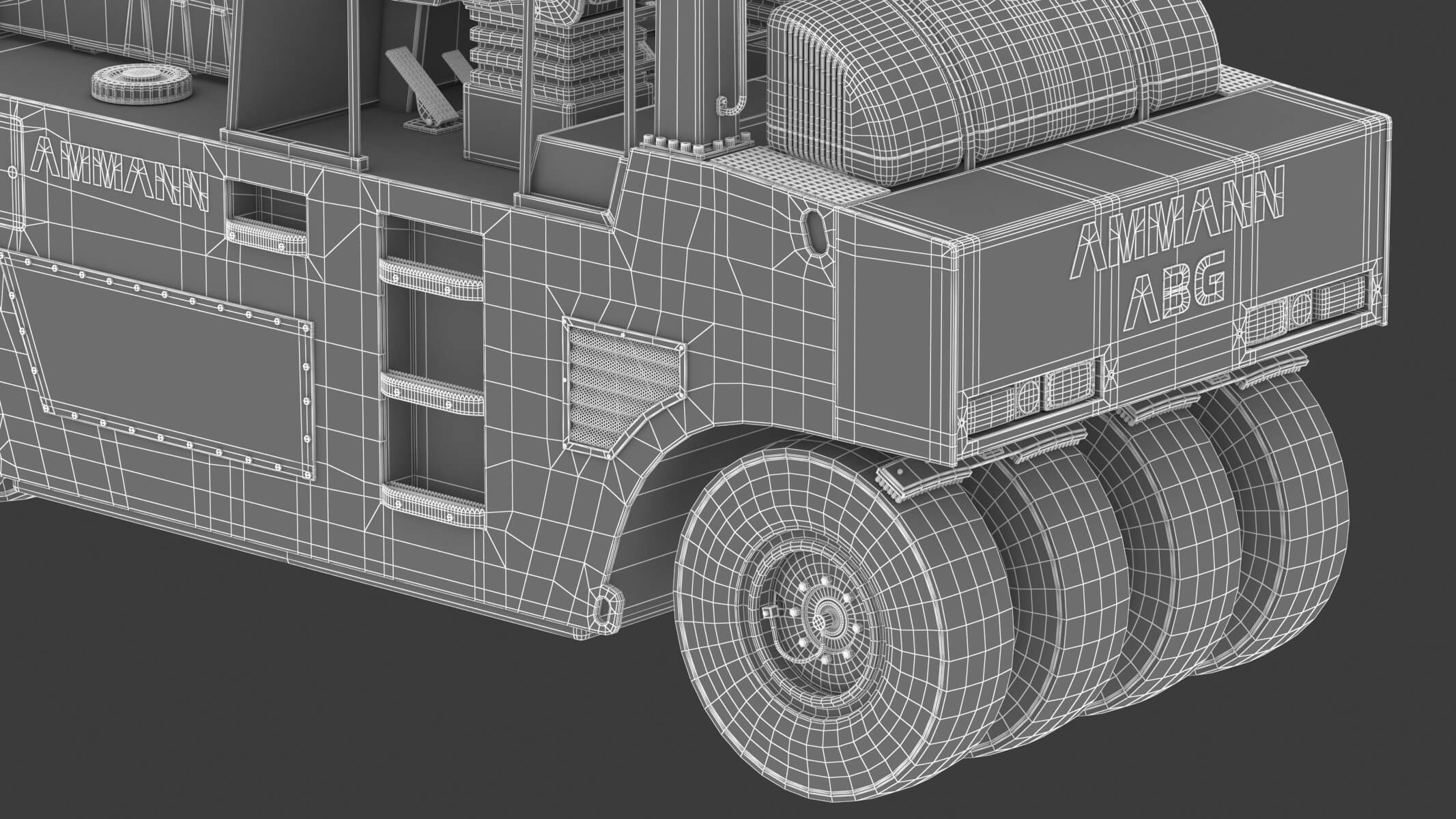 Volvo ABG PT240R - 3D Model by frezzy