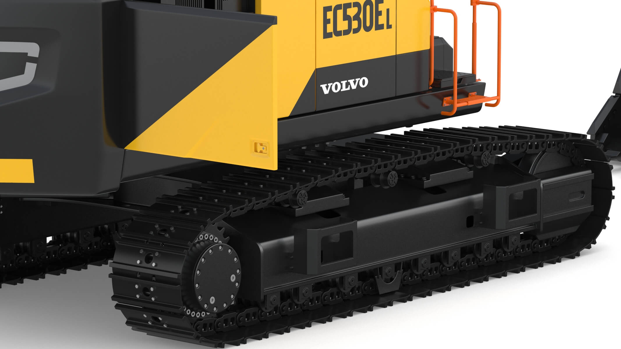 Volvo Ec530El Excavator - 3D Model by frezzy