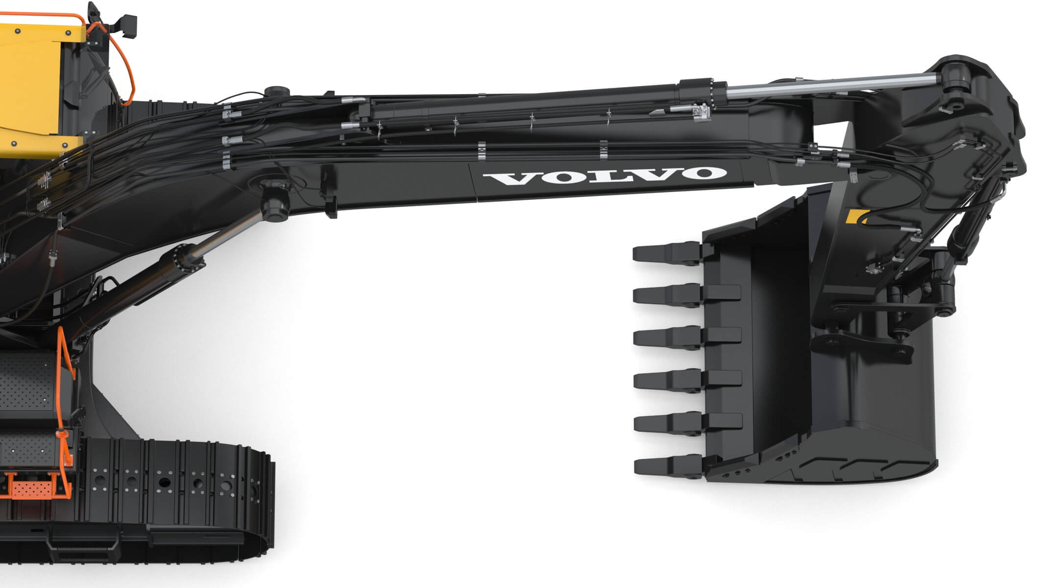 Volvo Ec530El Excavator - 3D Model by frezzy