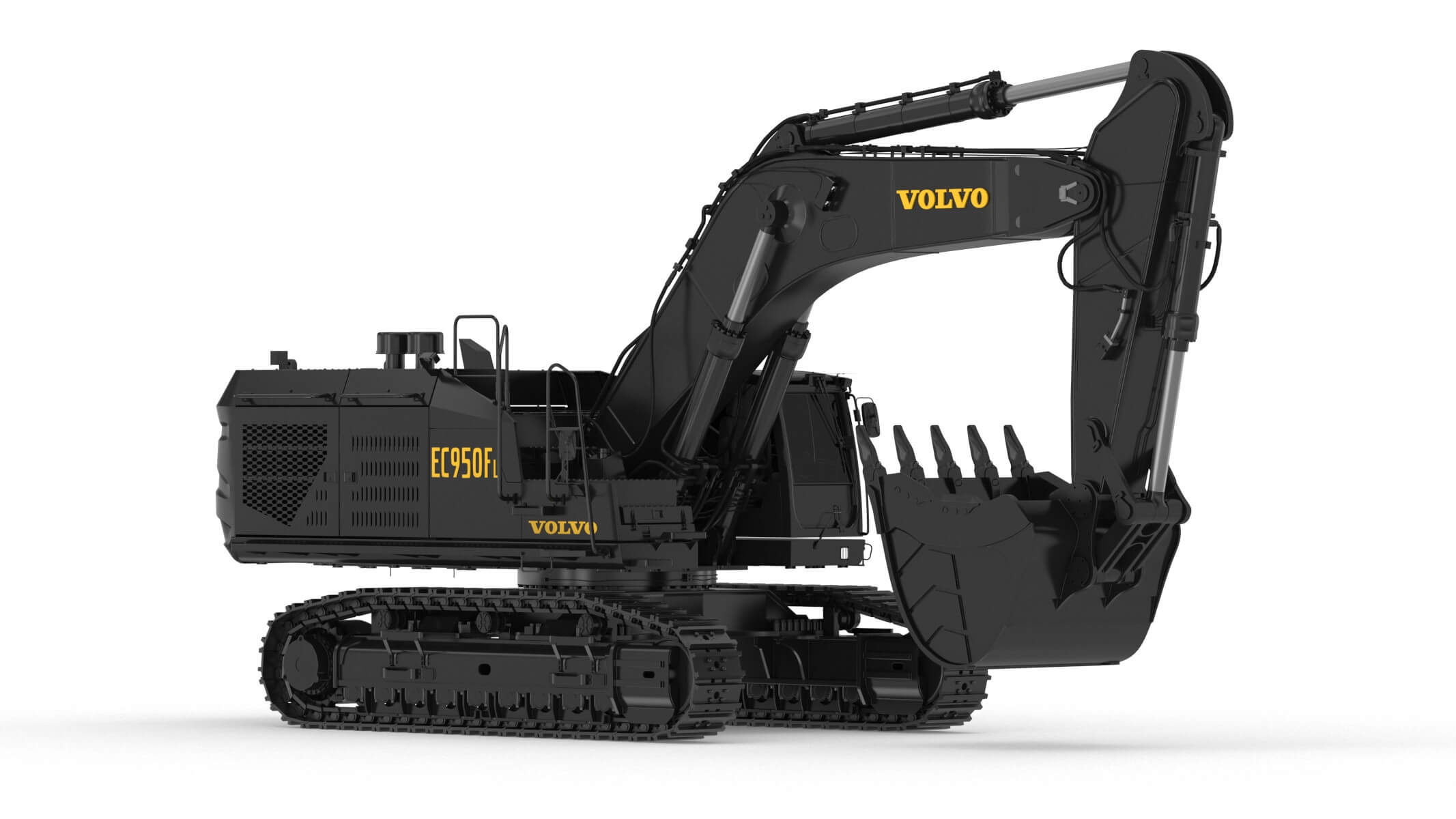 Volvo EC950F - 3D Model by frezzy