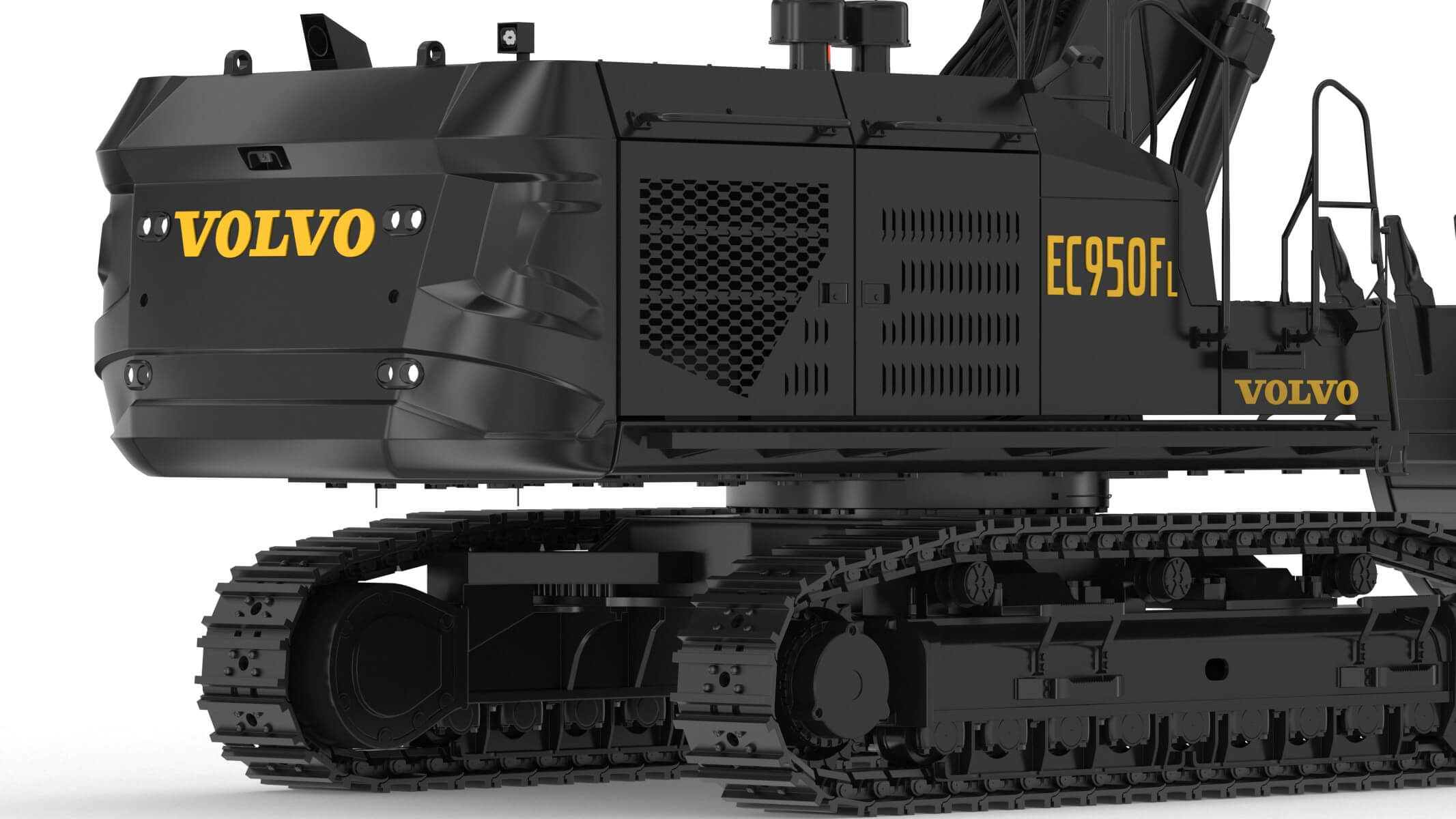 Volvo EC950F - 3D Model by frezzy