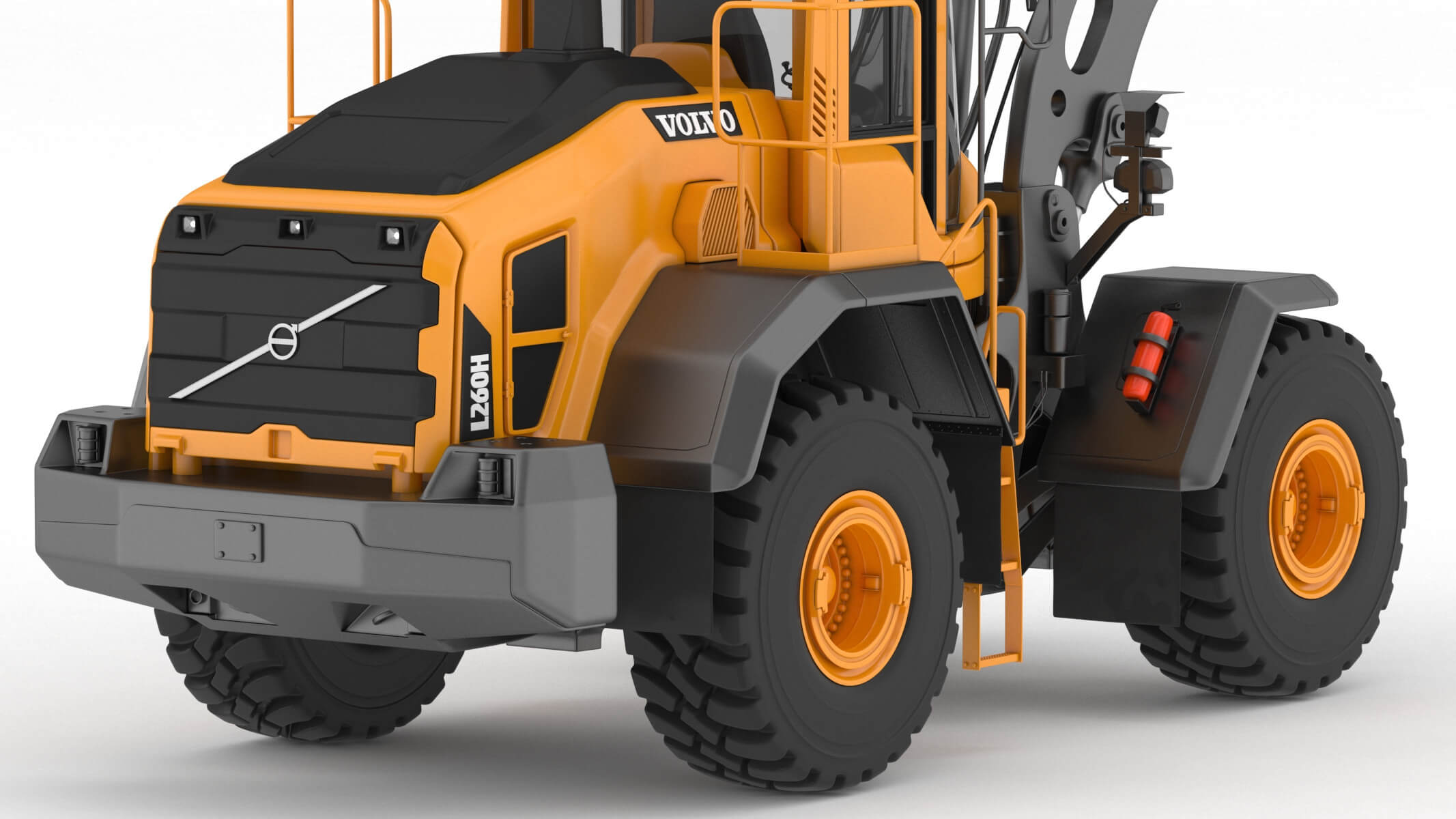 Volvo L260H - 3D Model by frezzy