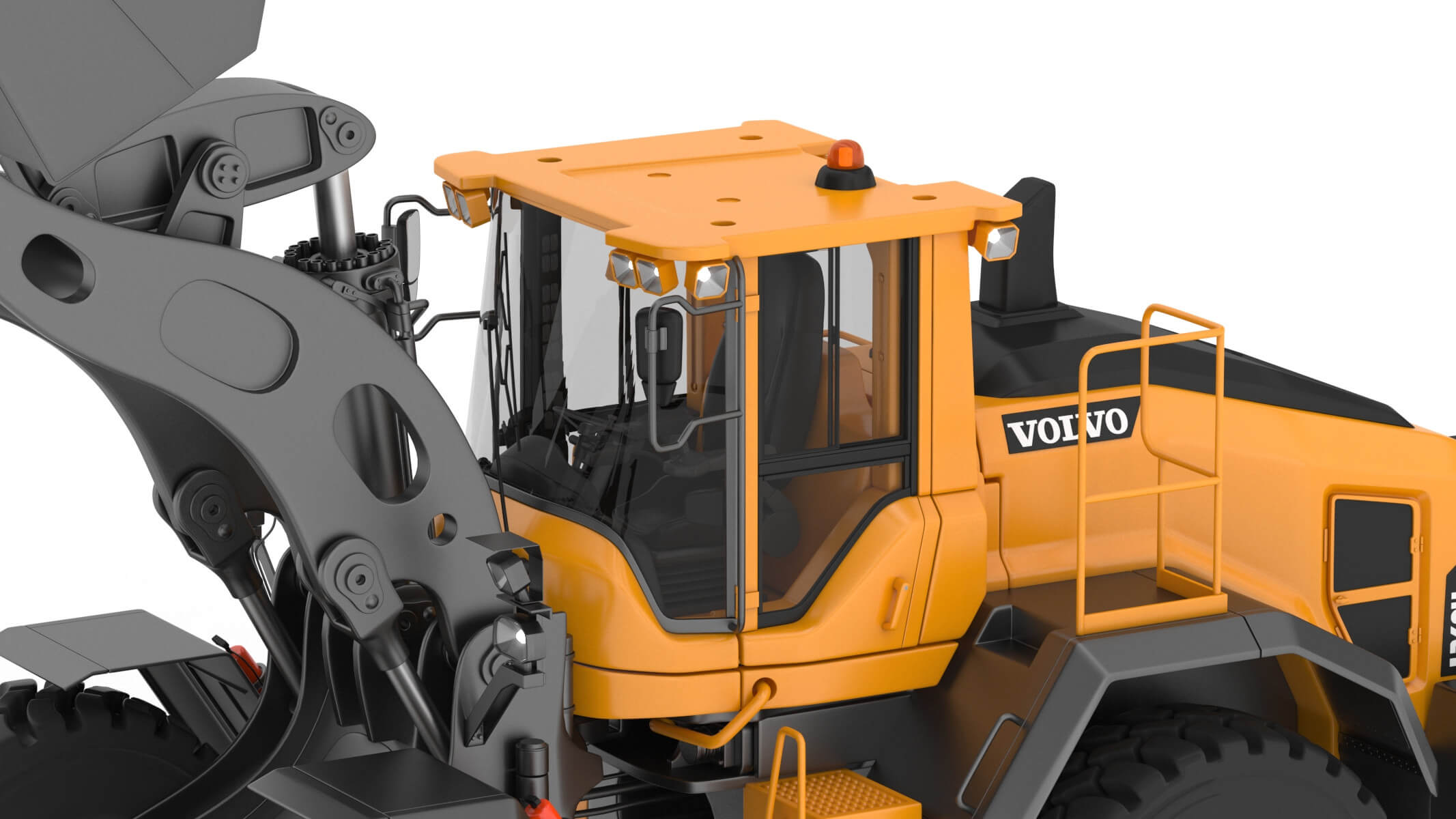 Volvo L260H - 3D Model by frezzy