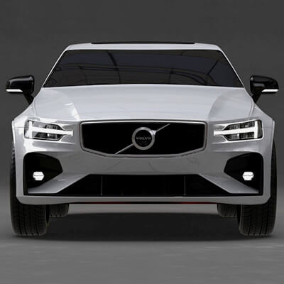 Volvo S60 2019 - 3D Model by frezzy