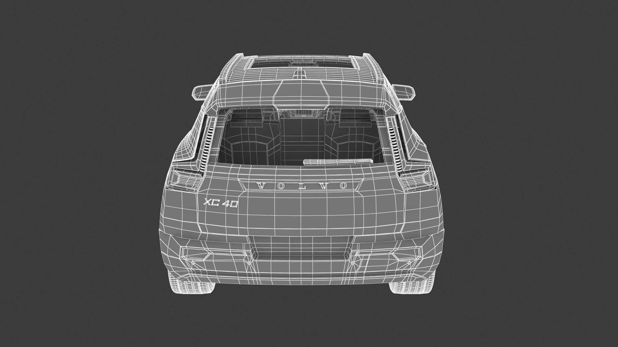 Volvo XC40 Recharge 2020 - 3D Model by frezzy