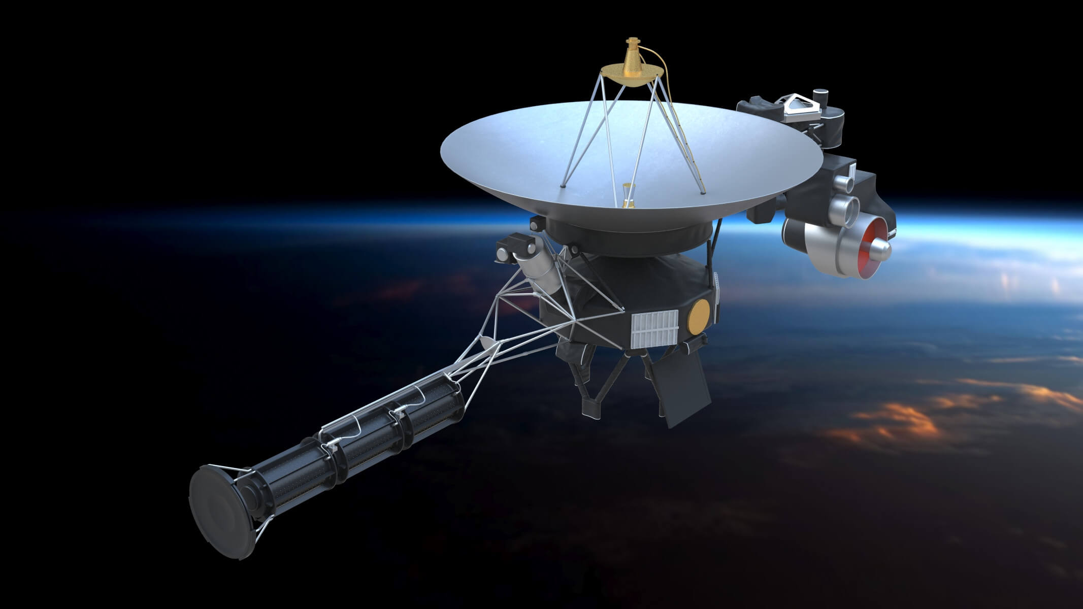 Voyager 1 - 3D Model by frezzy