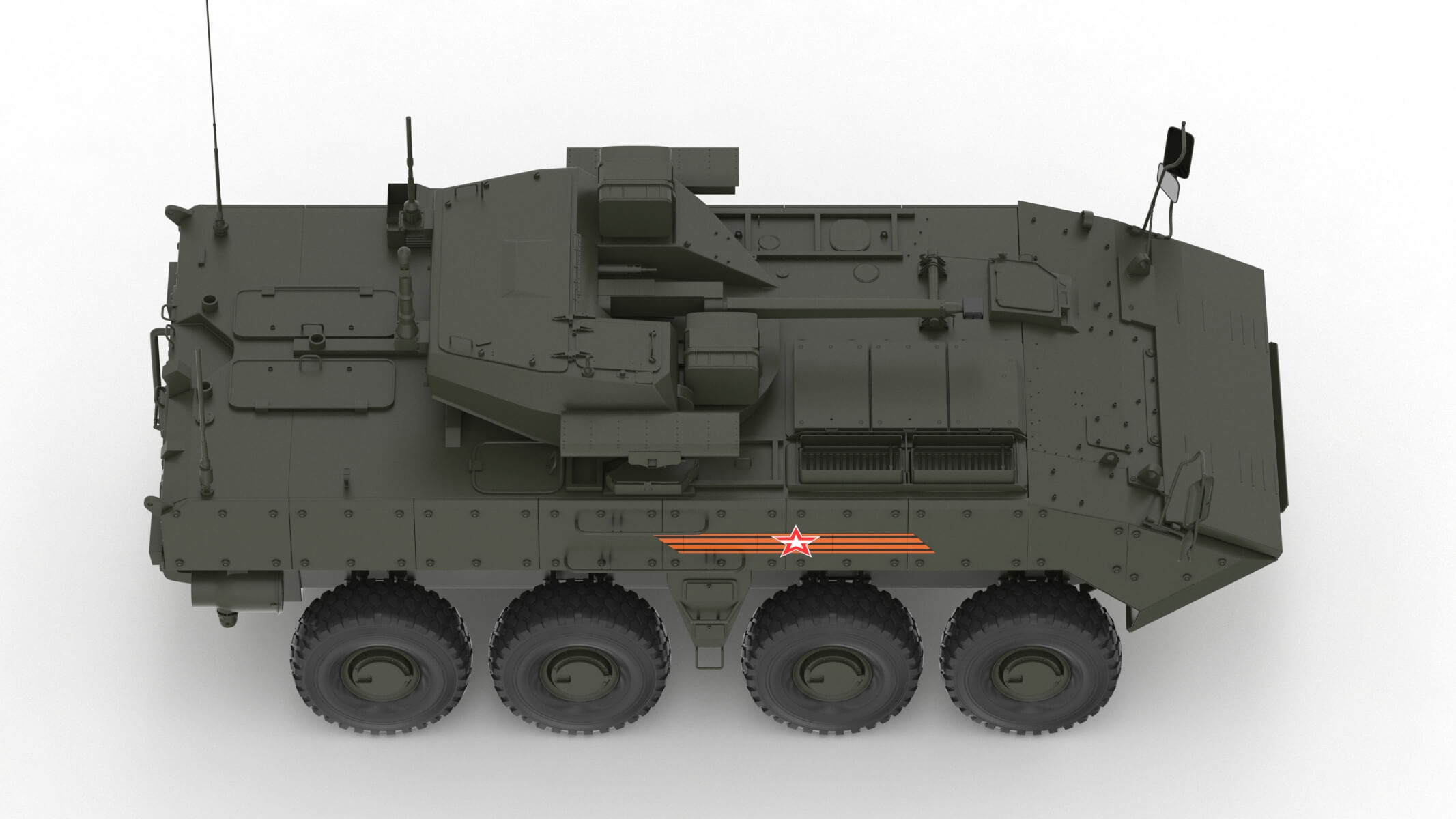 VPK-7829 Bumerang 3D Model by frezzy