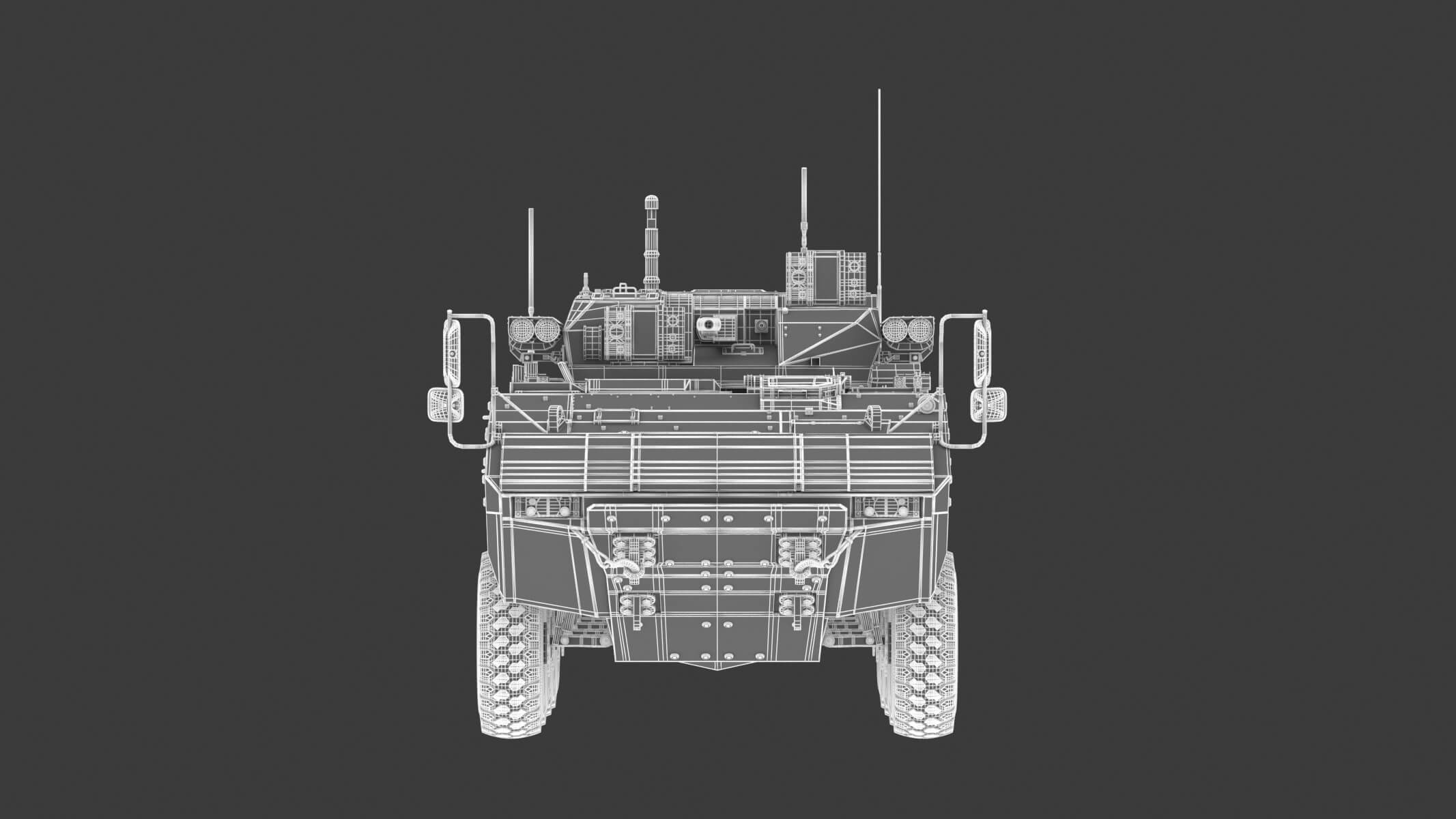 VPK-7829 Bumerang 3D Model by frezzy