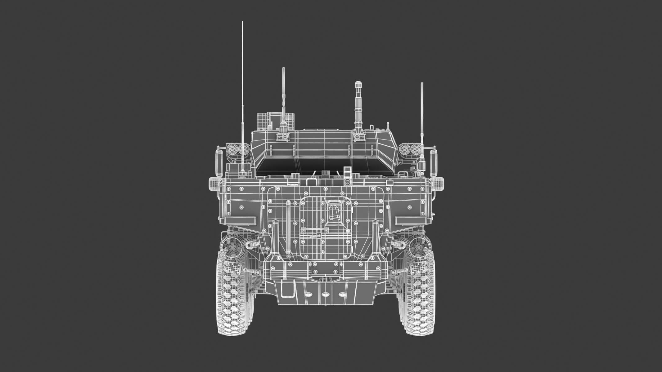 VPK-7829 Bumerang 3D Model by frezzy