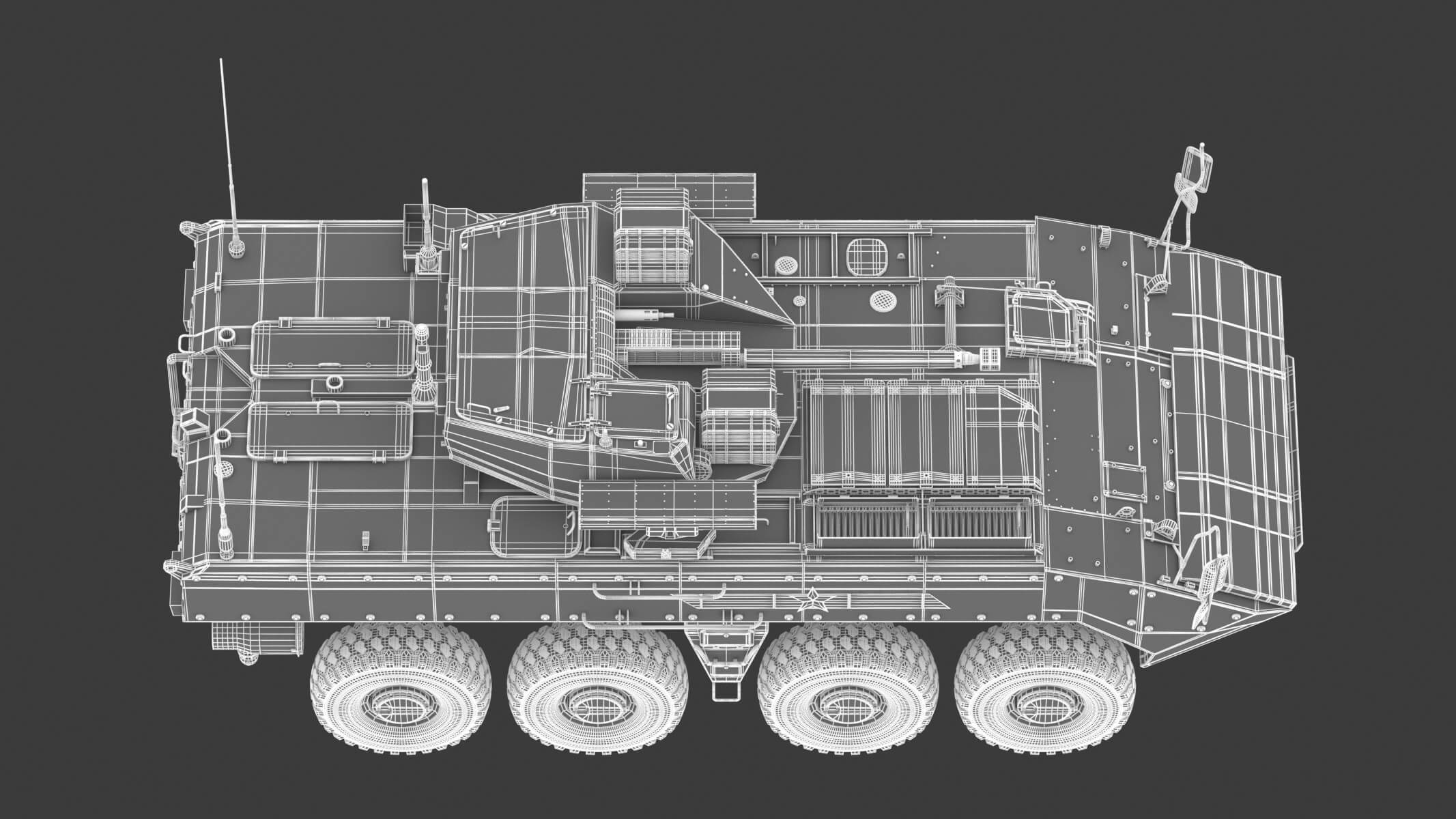 VPK-7829 Bumerang 3D Model by frezzy